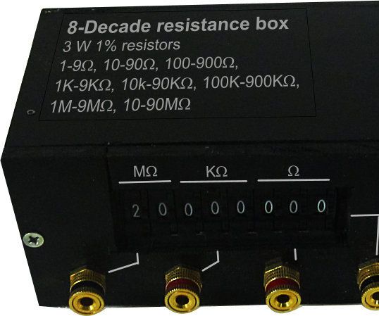Resistance Substitution Box (0 - 100 Meg Ohm Resistance) : 4 Steps ...