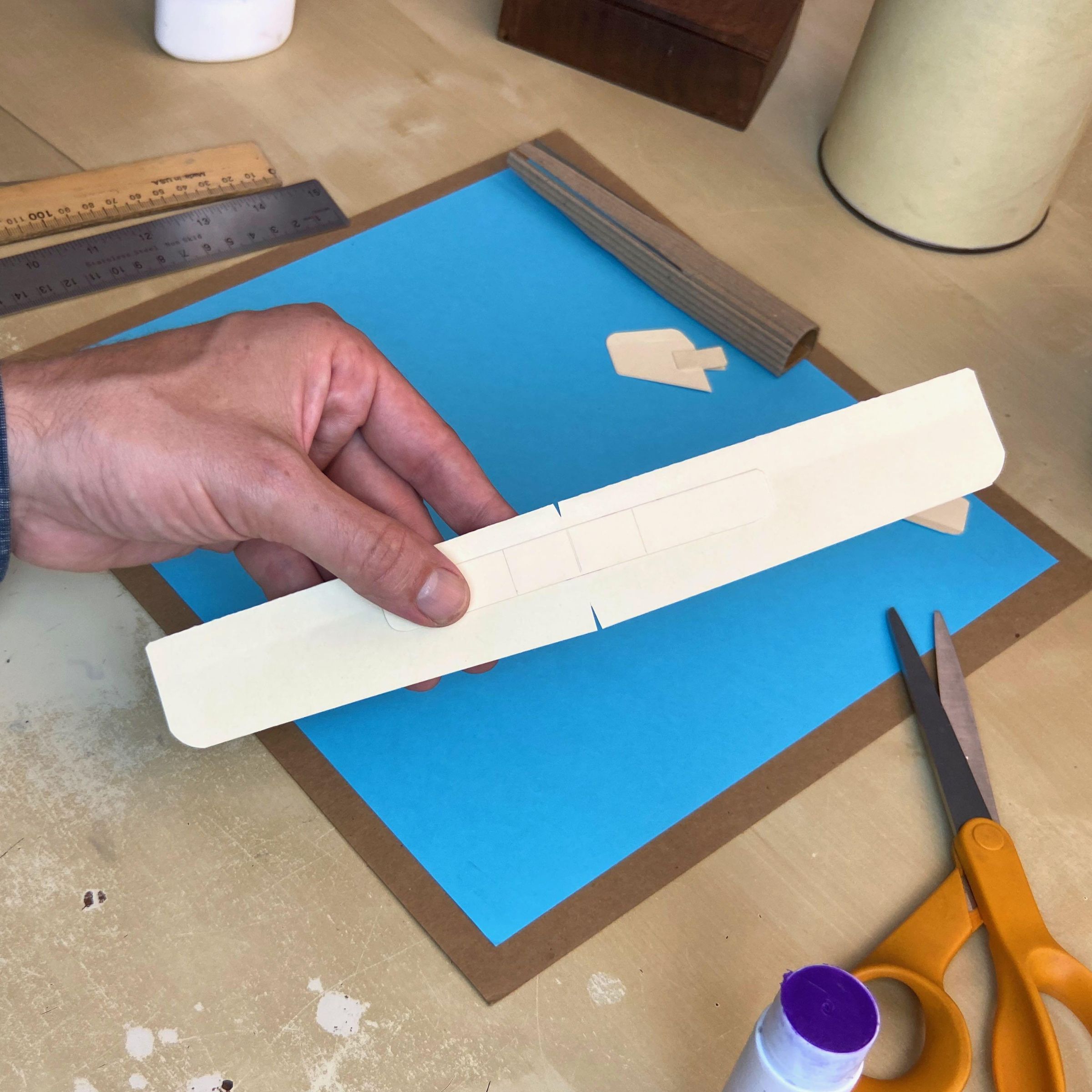 Cardboard Cruiser Card Stock Airplane : 8 Steps (with Pictures ...