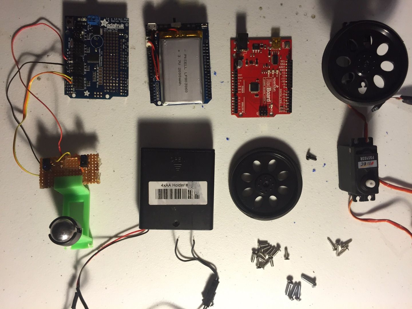 Simple 3D Printed Arduino Robot : 17 Steps - Instructables