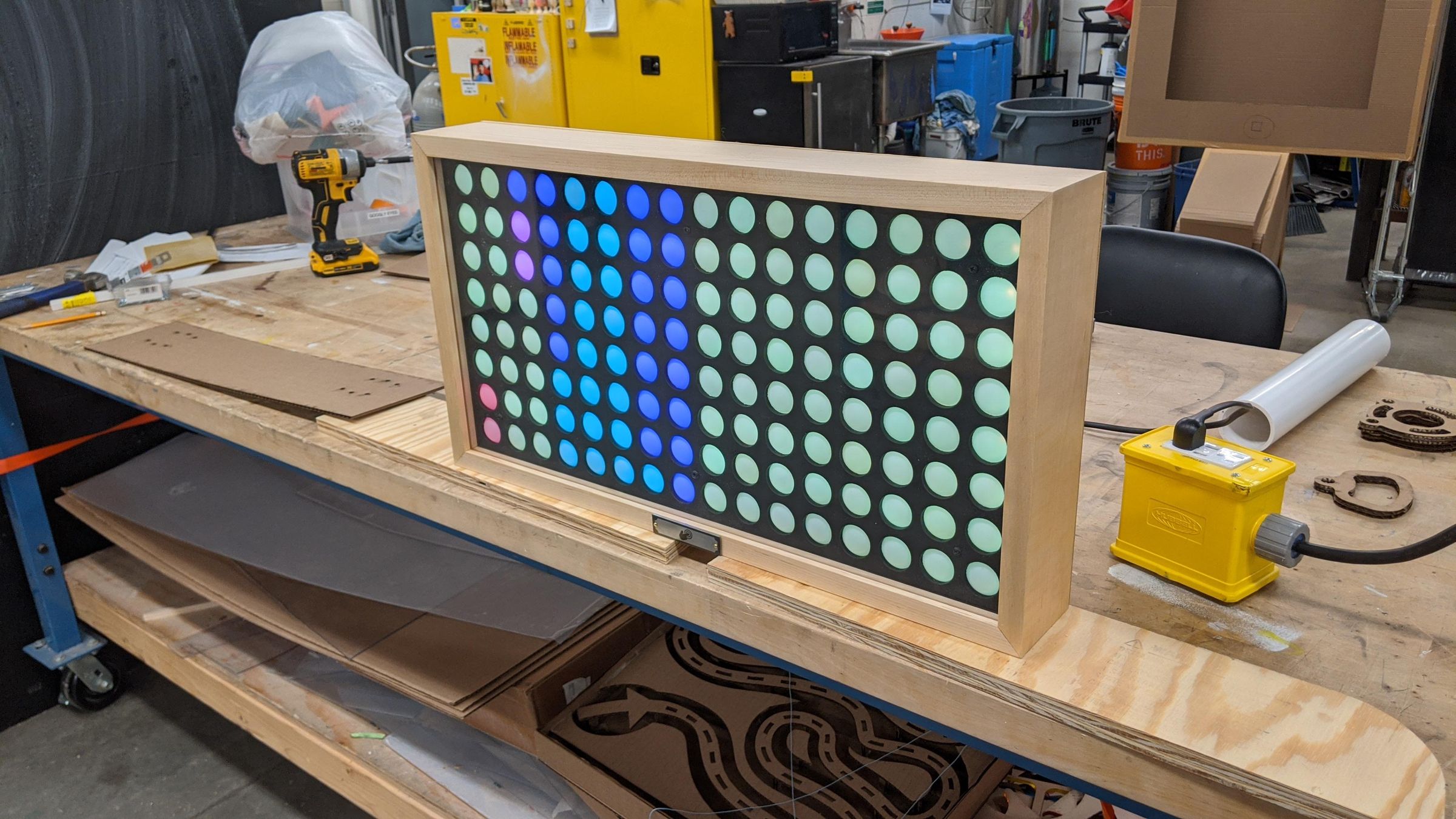 Interactive Ping Pong Pixel Board : 7 Steps (with Pictures) - Instructables