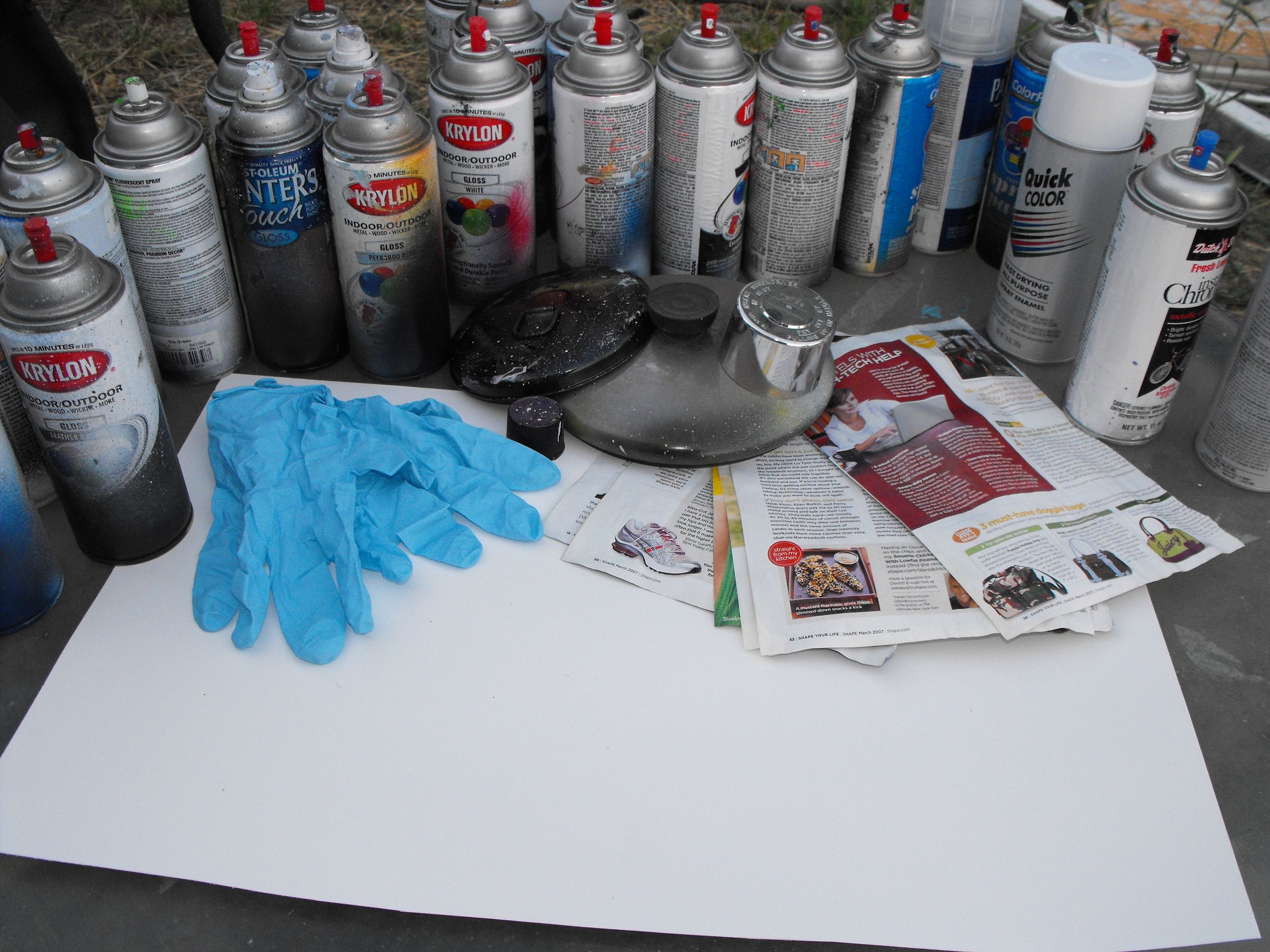 Amazing Space Spray Painting