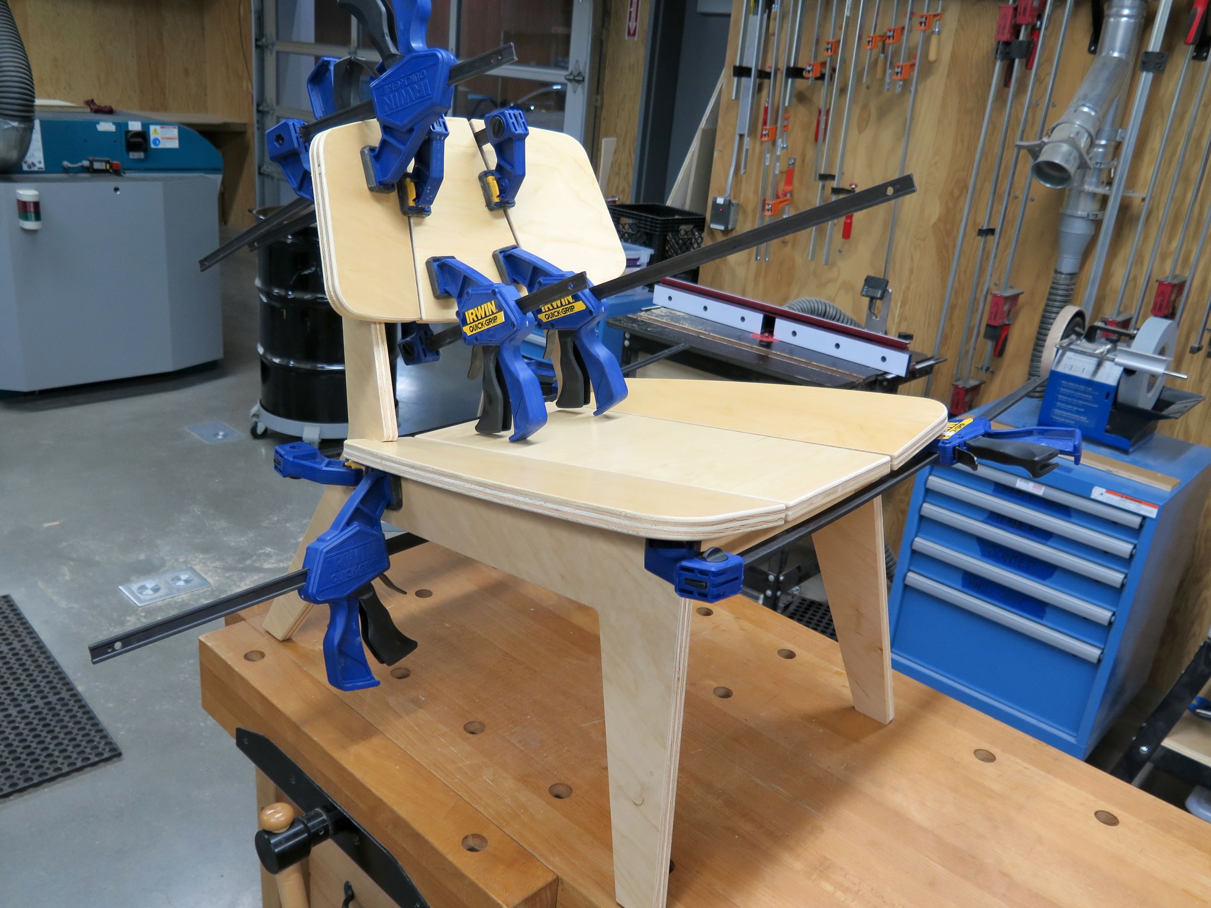 P9L - Lounge Chair Made With CNC Router : 13 Steps (with Pictures ...
