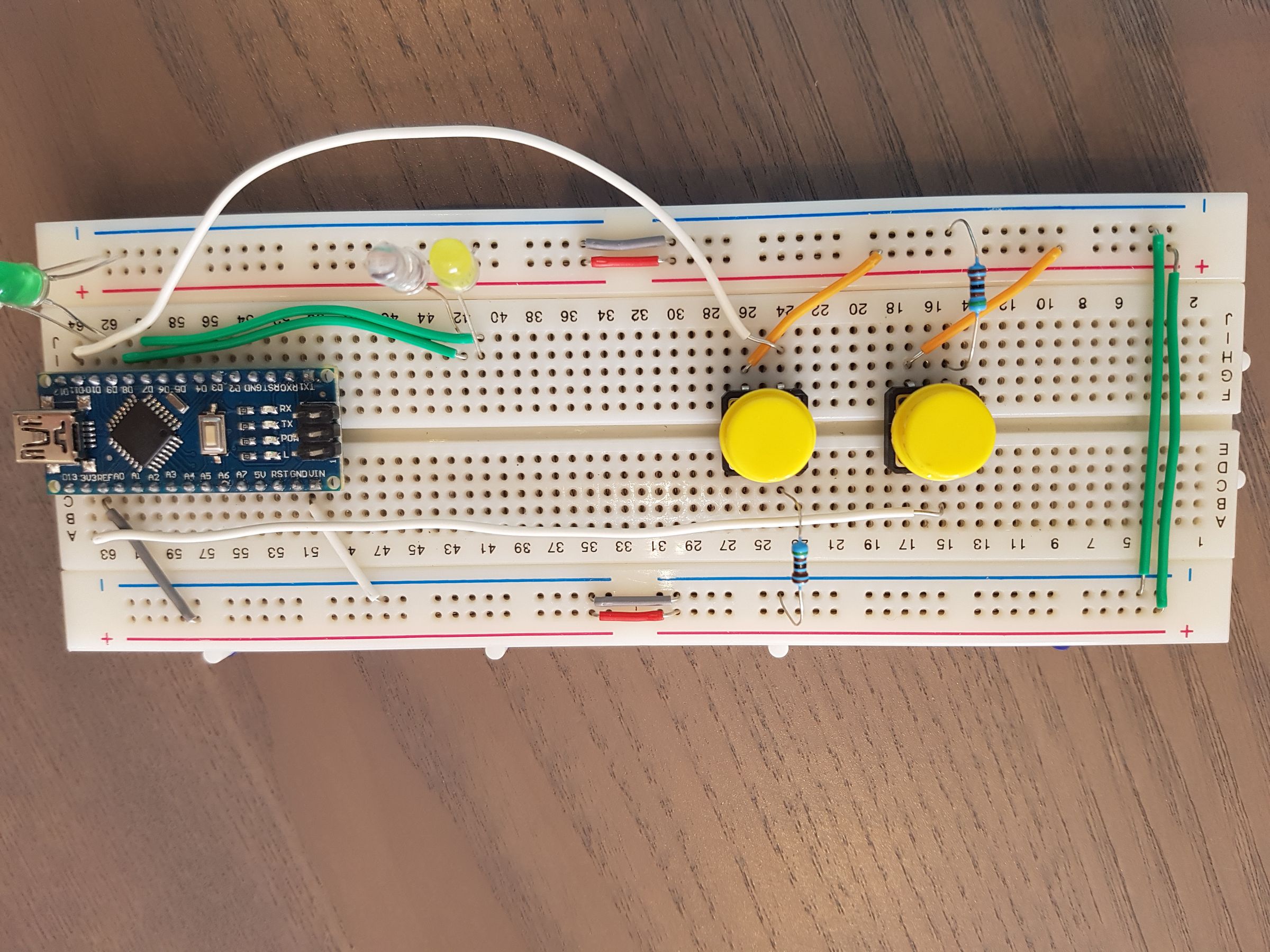 2 Players Competition / Quiz Buzzer Box System Using Arduino : 10 Steps ...
