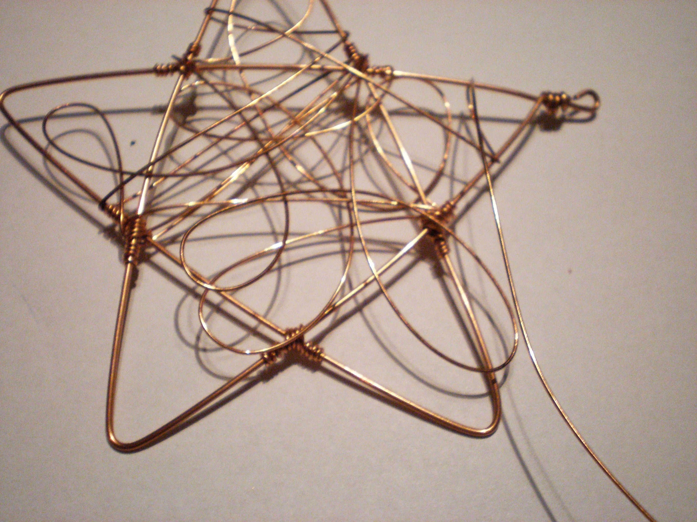Wire Star Christmas Ornament : 6 Steps - Instructables