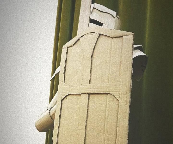 Cardboard Life Size Crusader Knight : 10 Steps - Instructables