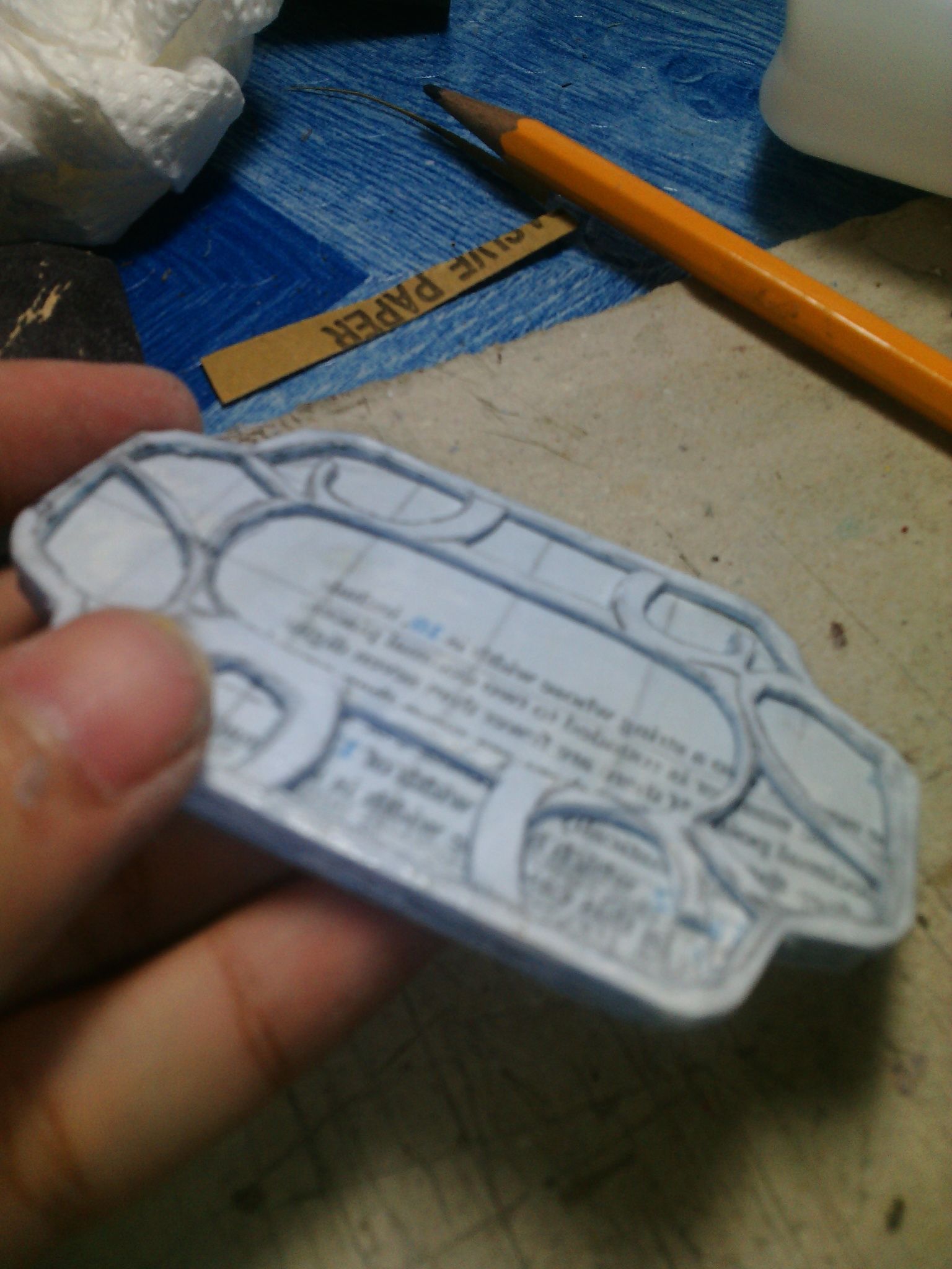 Paper and Popsicle Sticks Sword : 5 Steps - Instructables