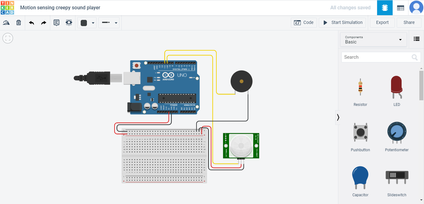 Motion Sensing Creepy Sound/Jump Scare : 3 Steps - Instructables