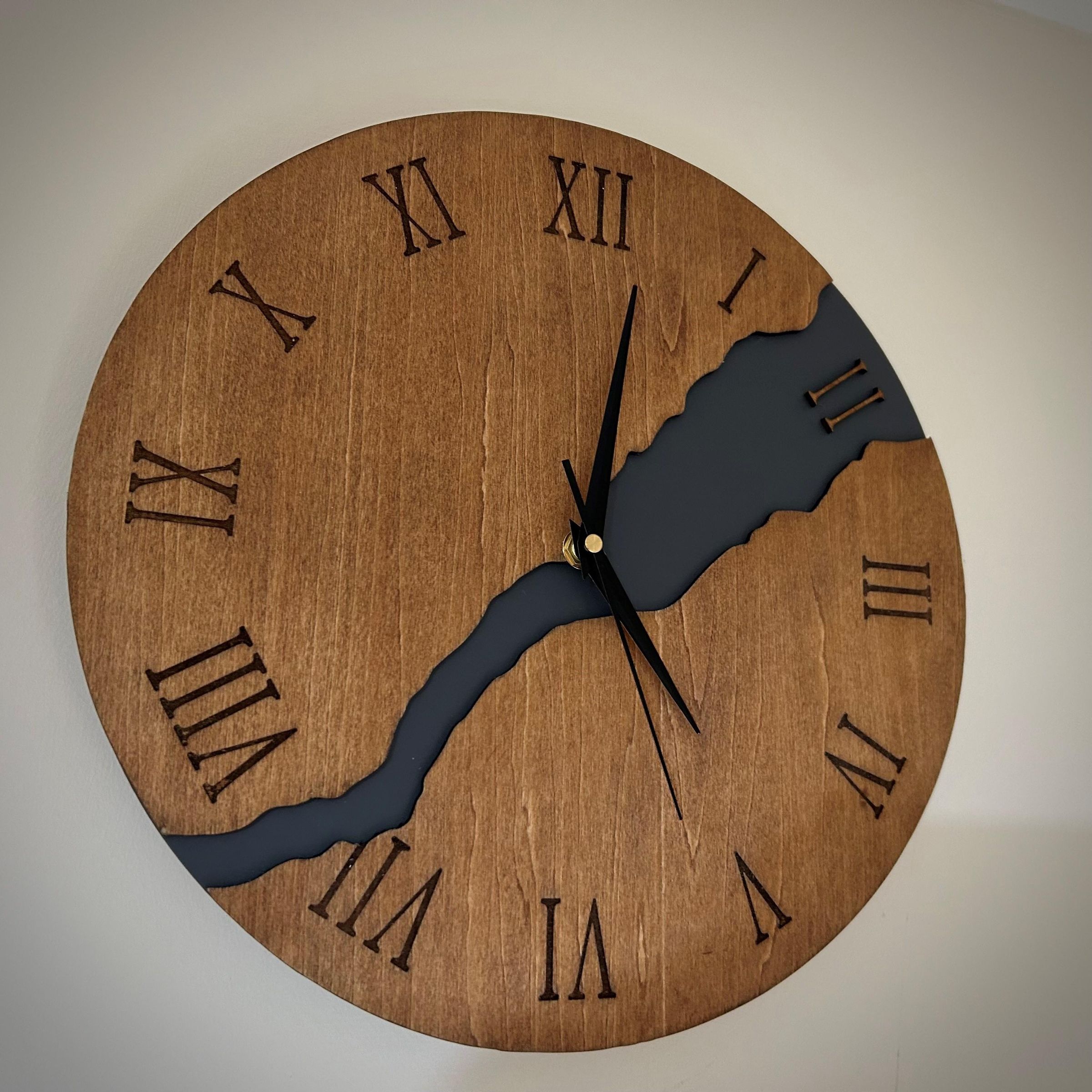 Acrylic and Wood River Clock : 7 Steps (with Pictures) - Instructables