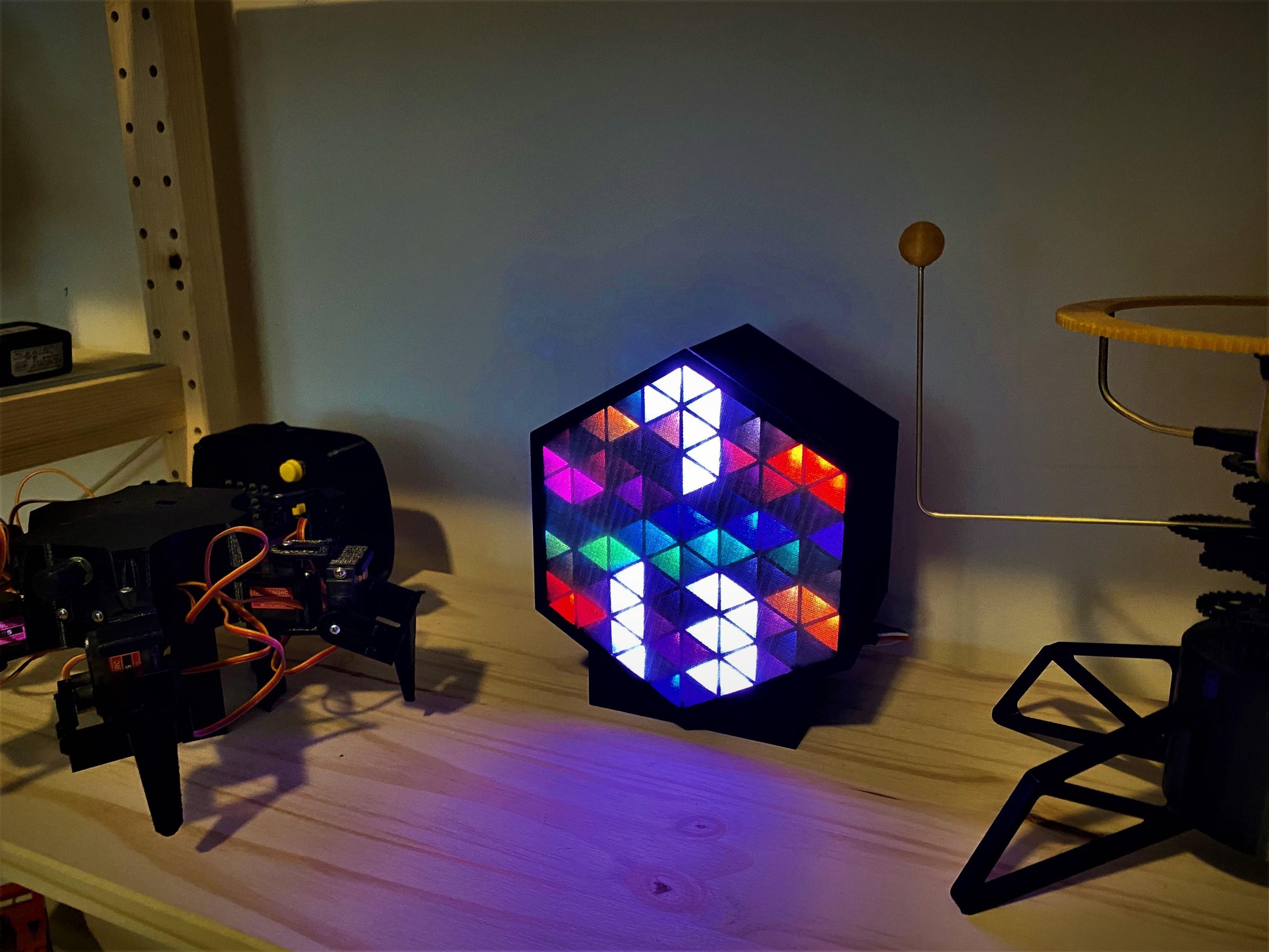 RGB HexMatrix | IOT Clock : 5 Steps (with Pictures) - Instructables