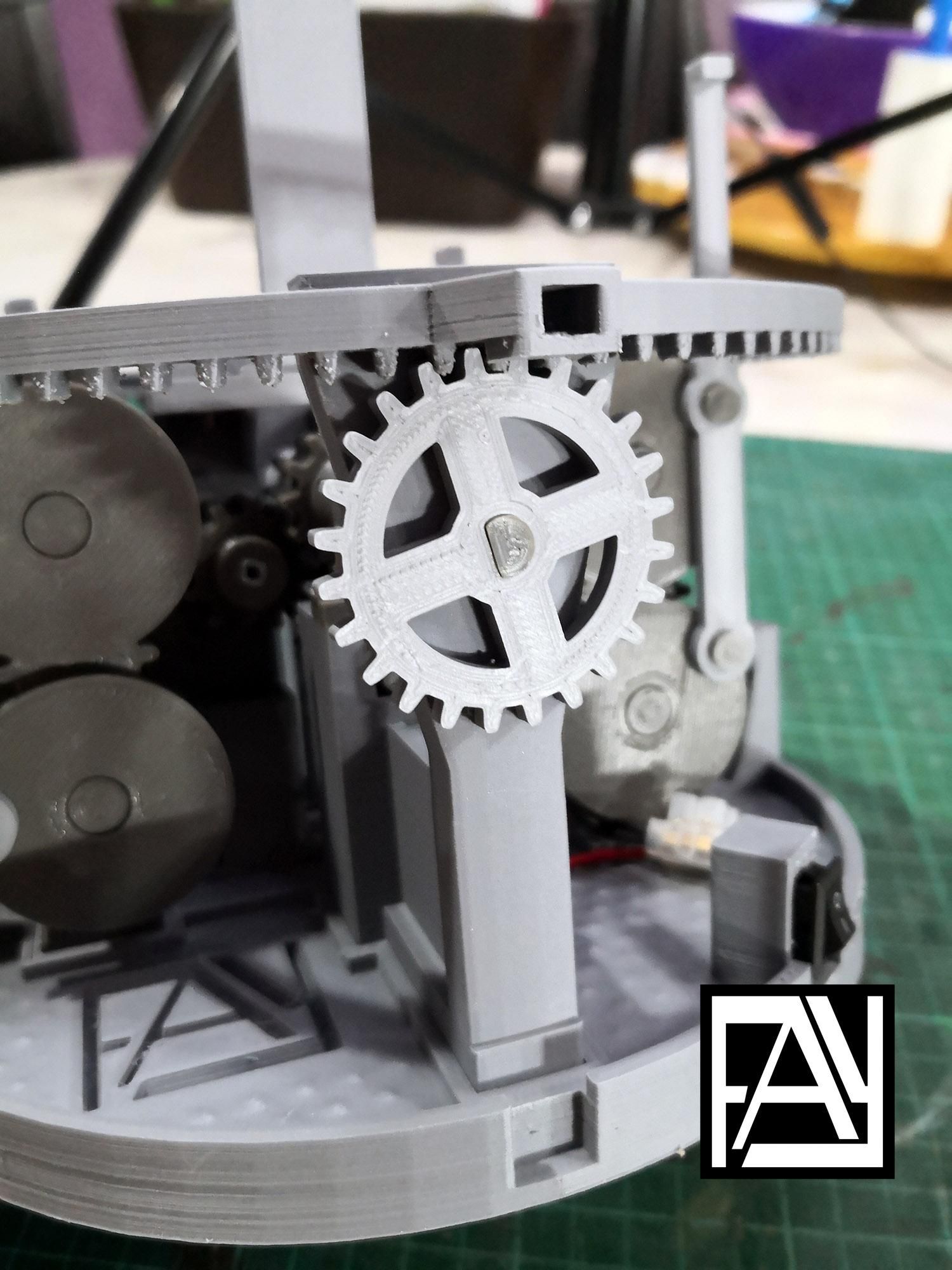 ATAT Motorized Automata : 12 Steps (with Pictures) - Instructables
