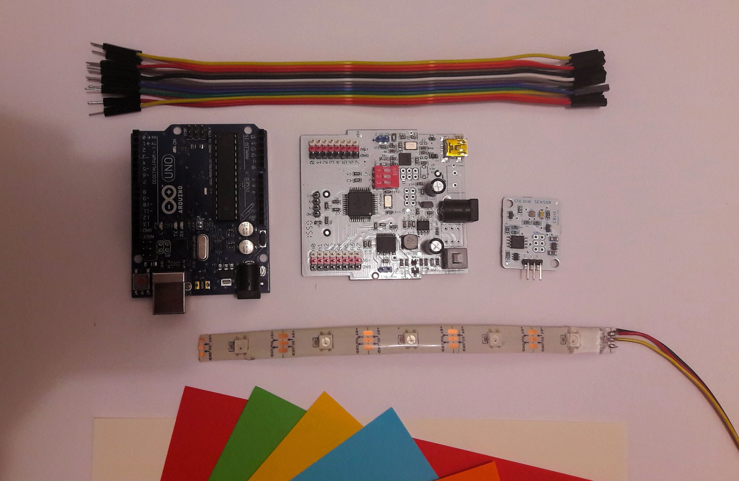 RGB LED Adaptive Camouflage (chameleon) Using Ebot / Arduino : 5 Steps ...