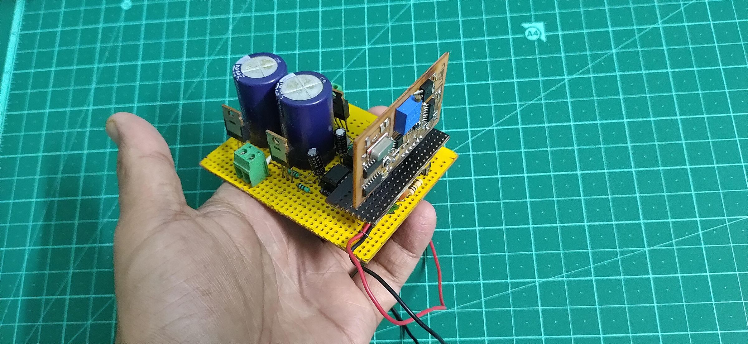 200W Modified Square Wave Inverter With Crystal Control : 10 Steps ...