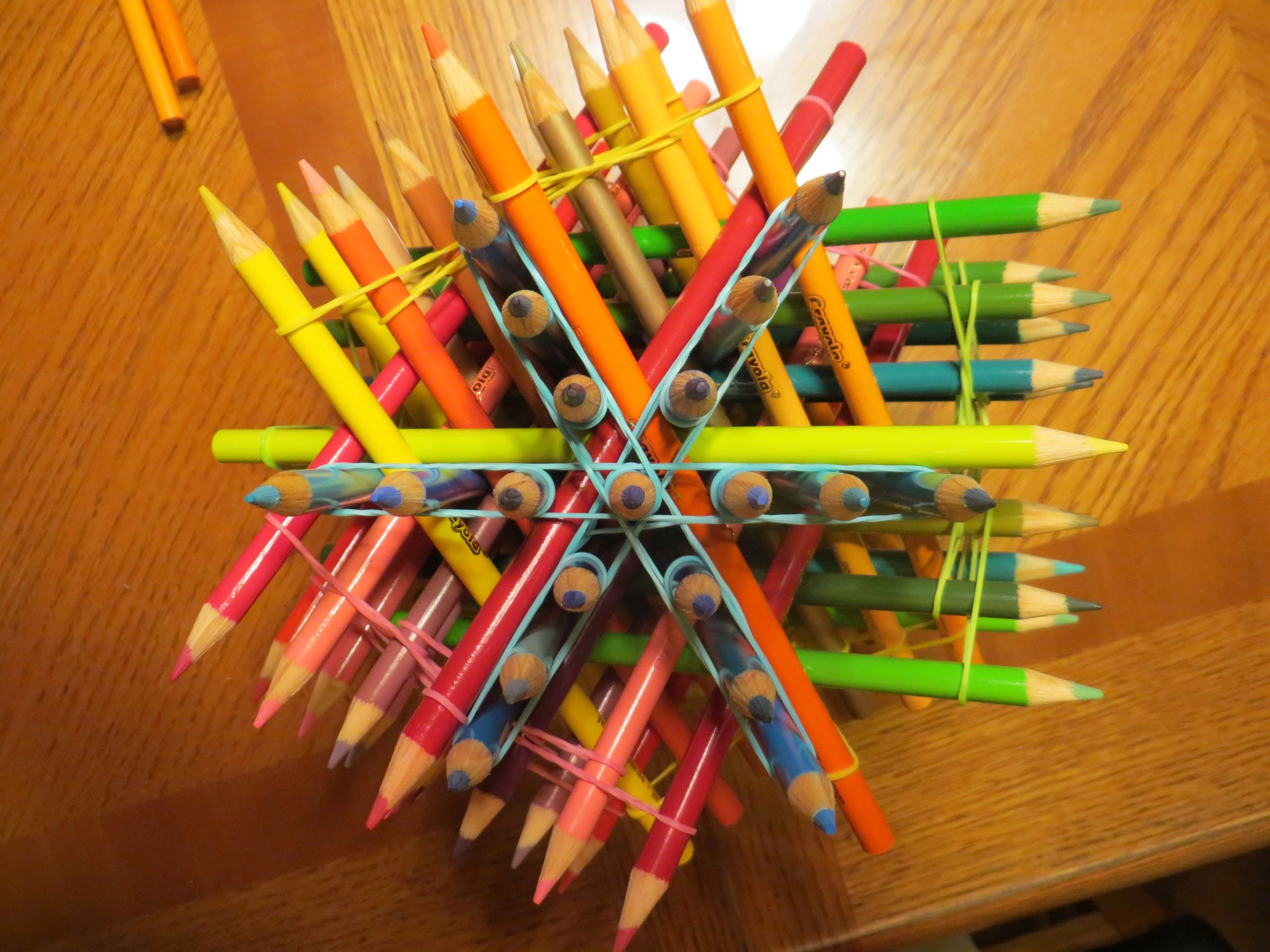 76 Pencil Sculpture : 5 Steps (with Pictures) - Instructables