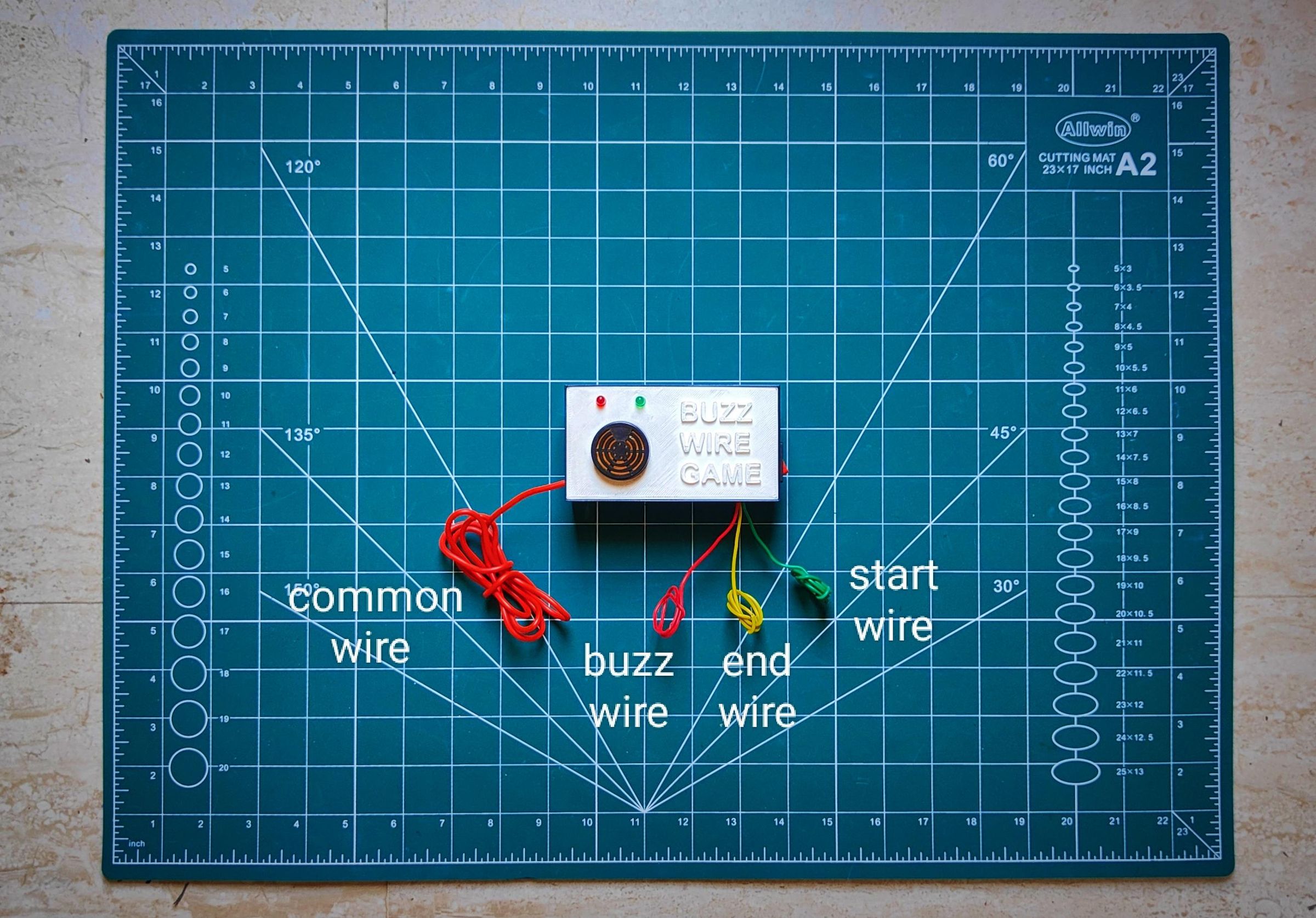 DIY Arduino Controlled Buzz Wire Game : 19 Steps (with Pictures ...