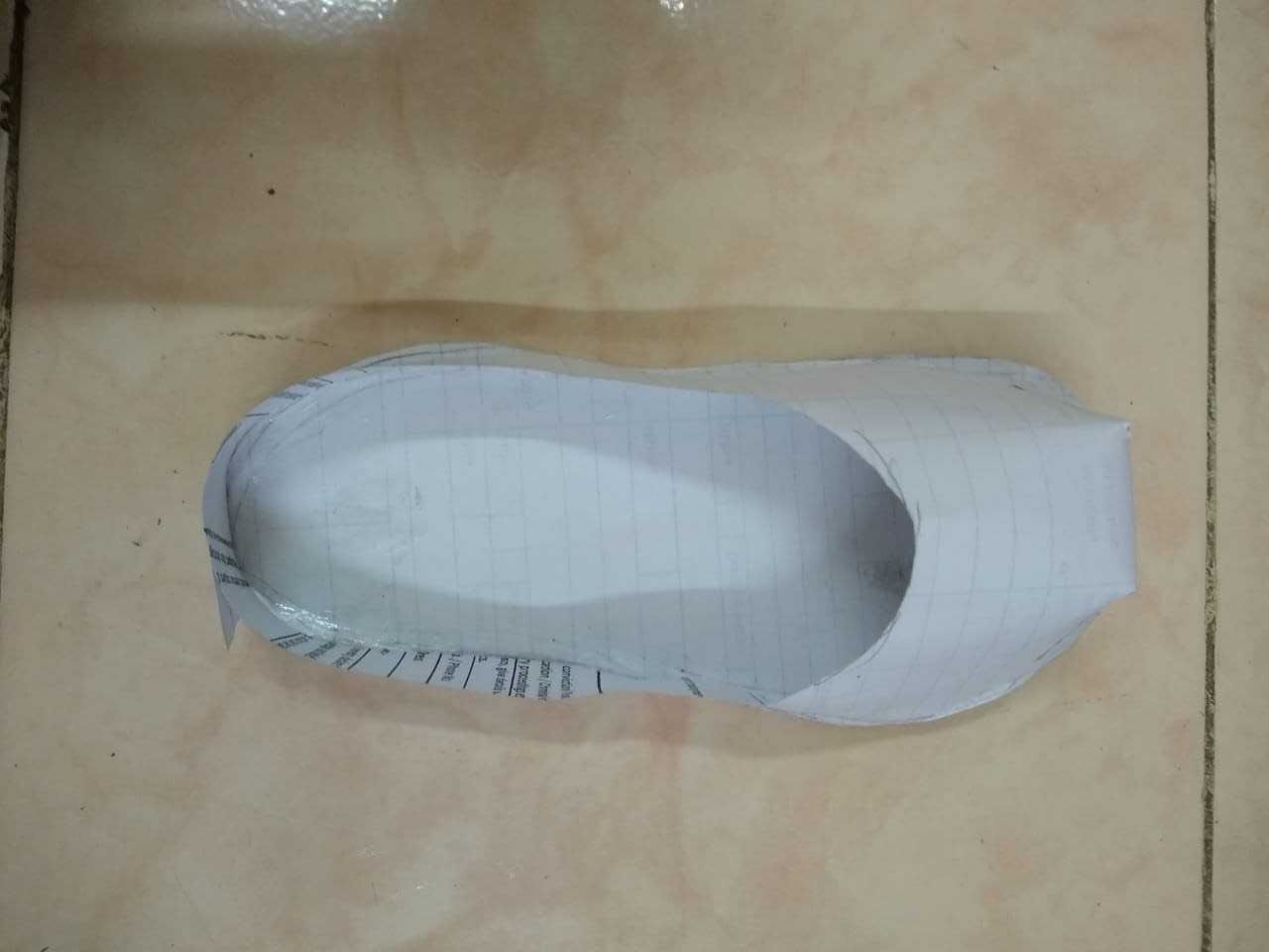 How to Make a Paper Shoe (Pumps or Flats) : 5 Steps - Instructables