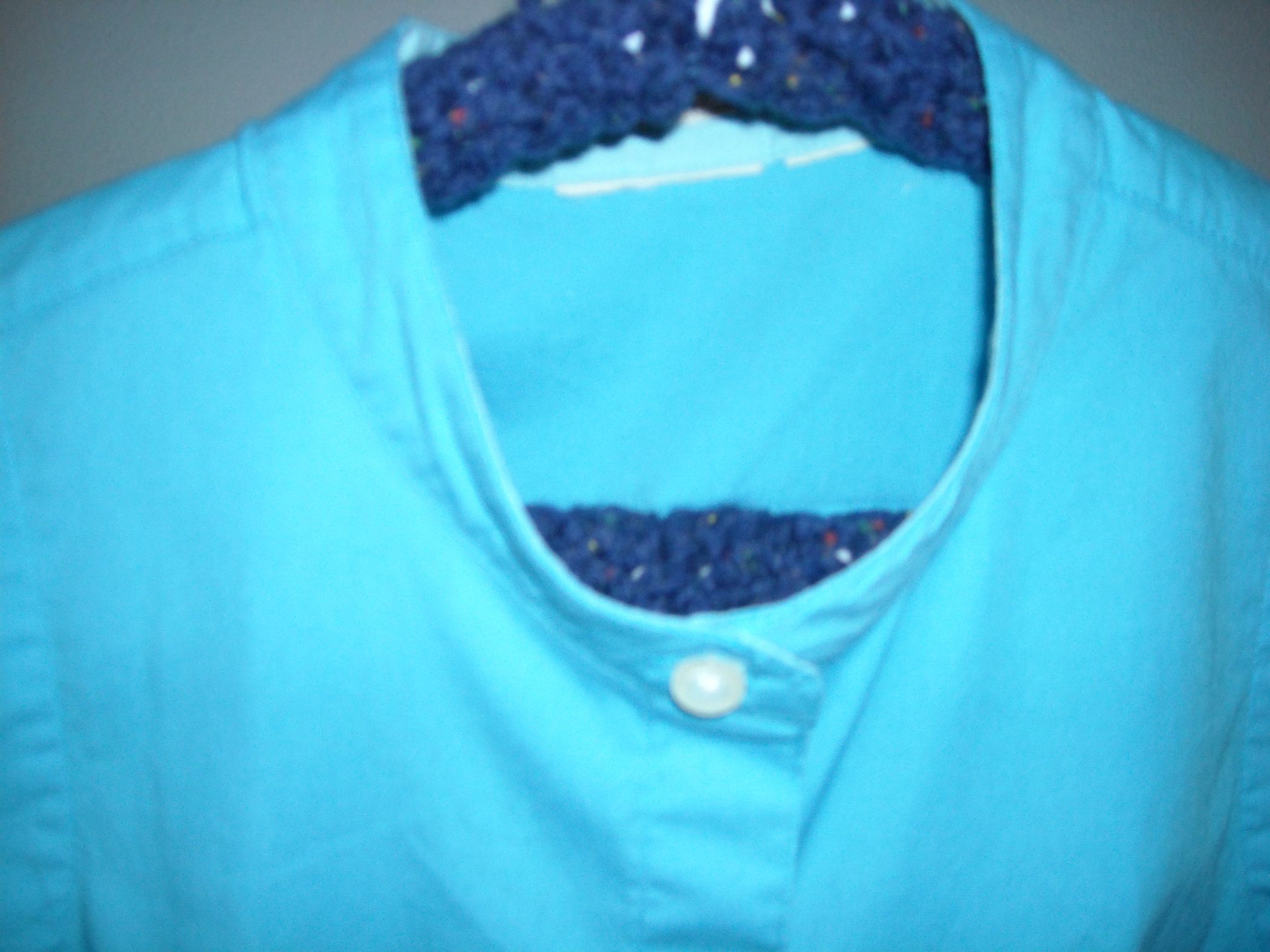 Change a Shirt Collar Into a Mandarin Collar With NO Sewing : 8 Steps ...