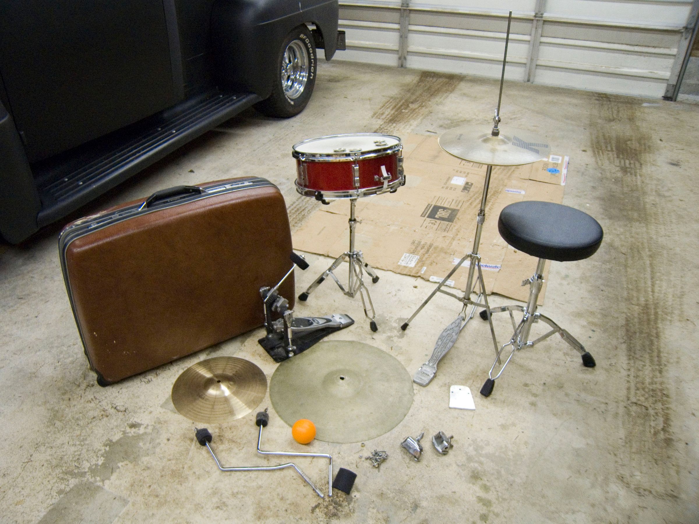 Build a Suitcase Drum Set : 8 Steps (with Pictures) - Instructables
