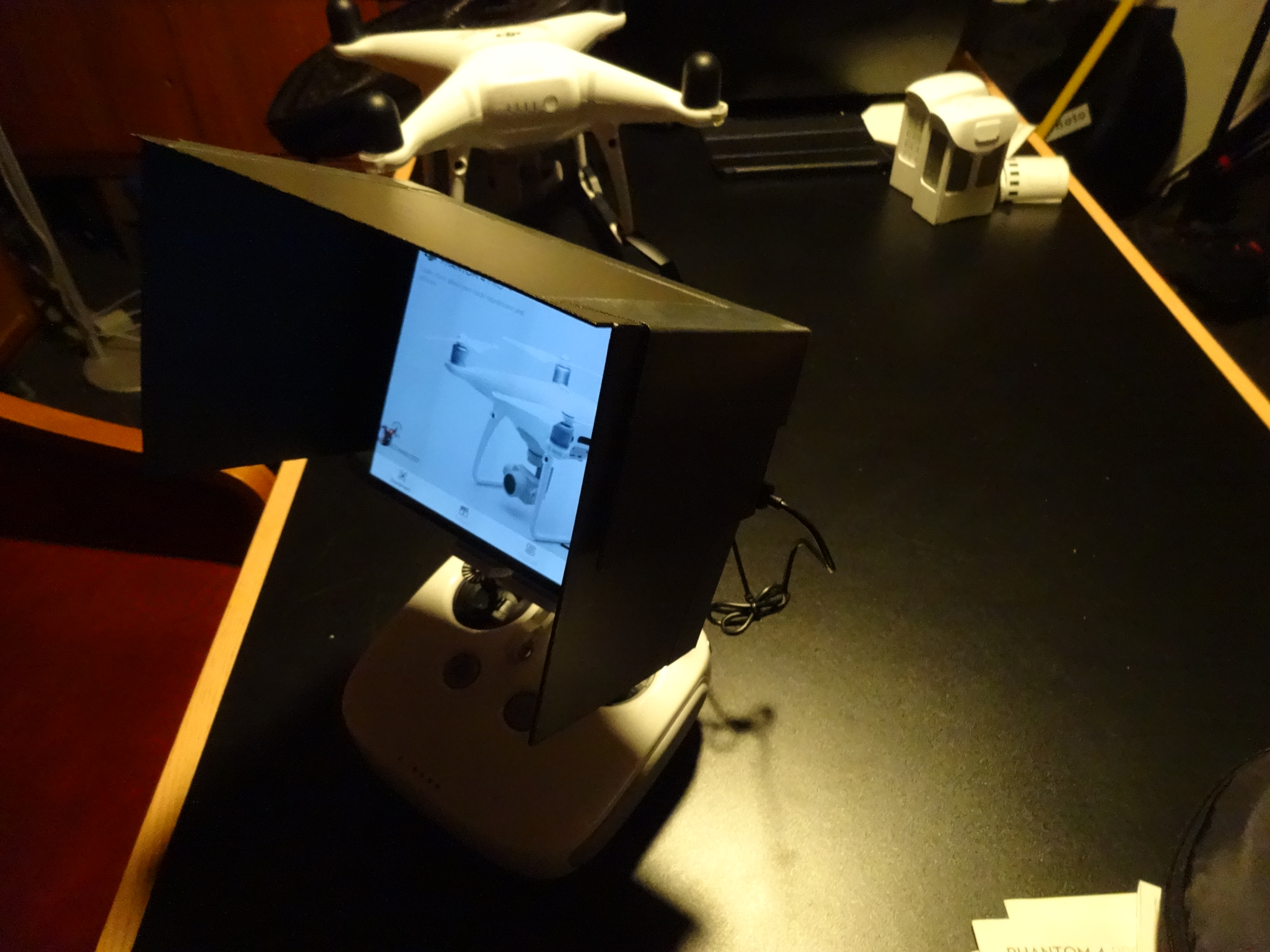 Tablet Sun Shield for Drone Remote - Updated! : 8 Steps (with Pictures ...