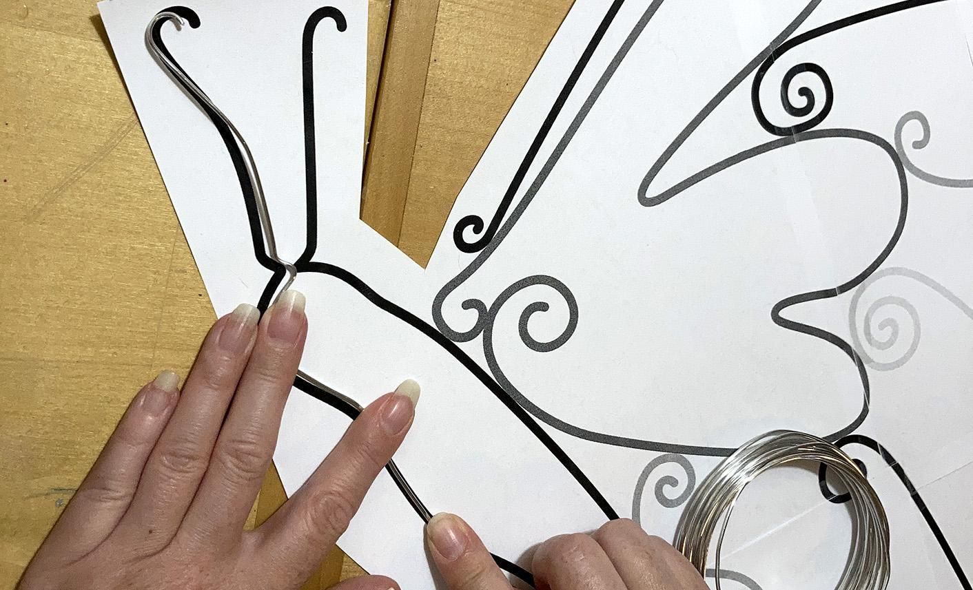 Giant Wire and Gem Butterfly : 7 Steps (with Pictures) - Instructables