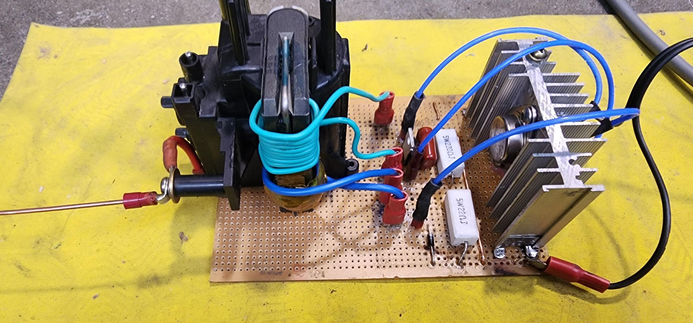 Flyback Transformer Driver for Beginners : 11 Steps (with Pictures ...