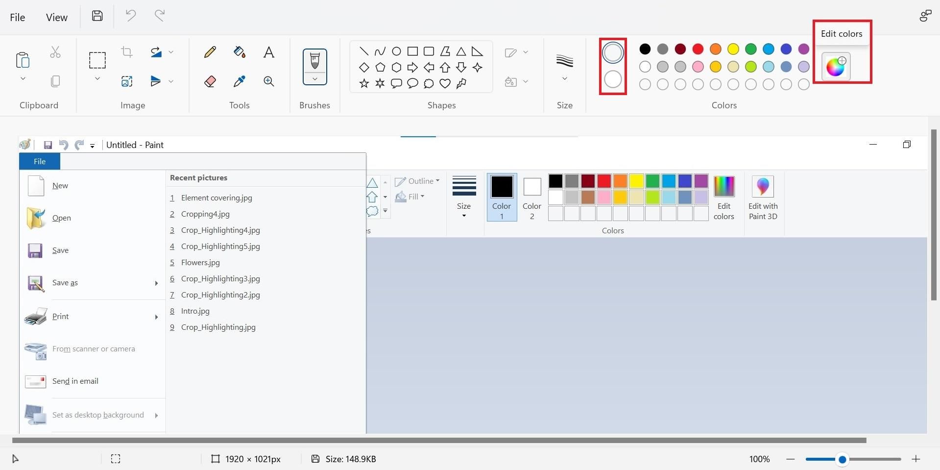 Microsoft Paint: How to Cover an Element of a Picture ? : 3 Steps ...