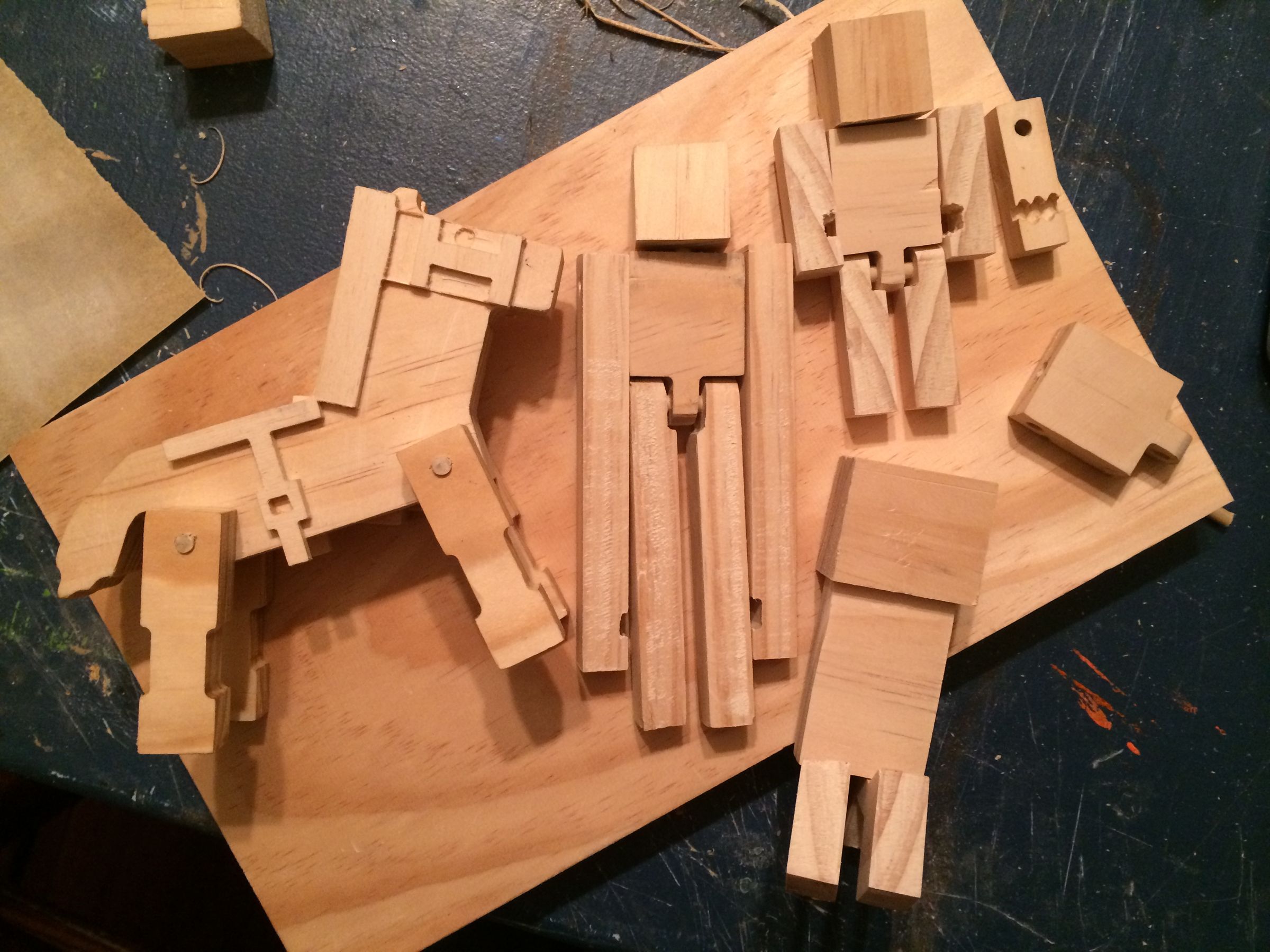 How to Make Wooden MineCraft Toys : 8 Steps (with Pictures) - Instructables
