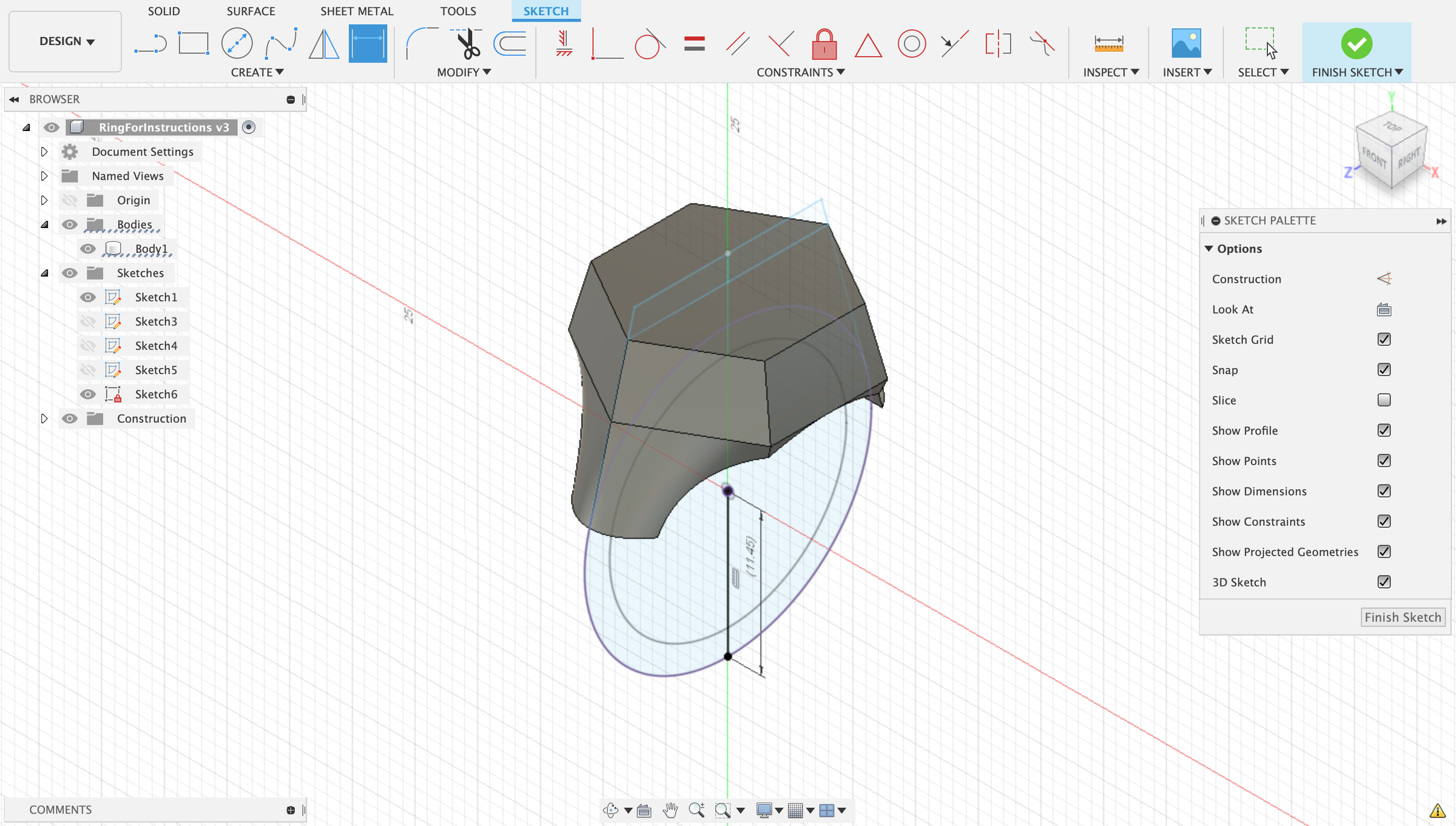 Bit Driver Ring (3D Printed, Wearable Hex Bit Driver) : 12 Steps (with ...