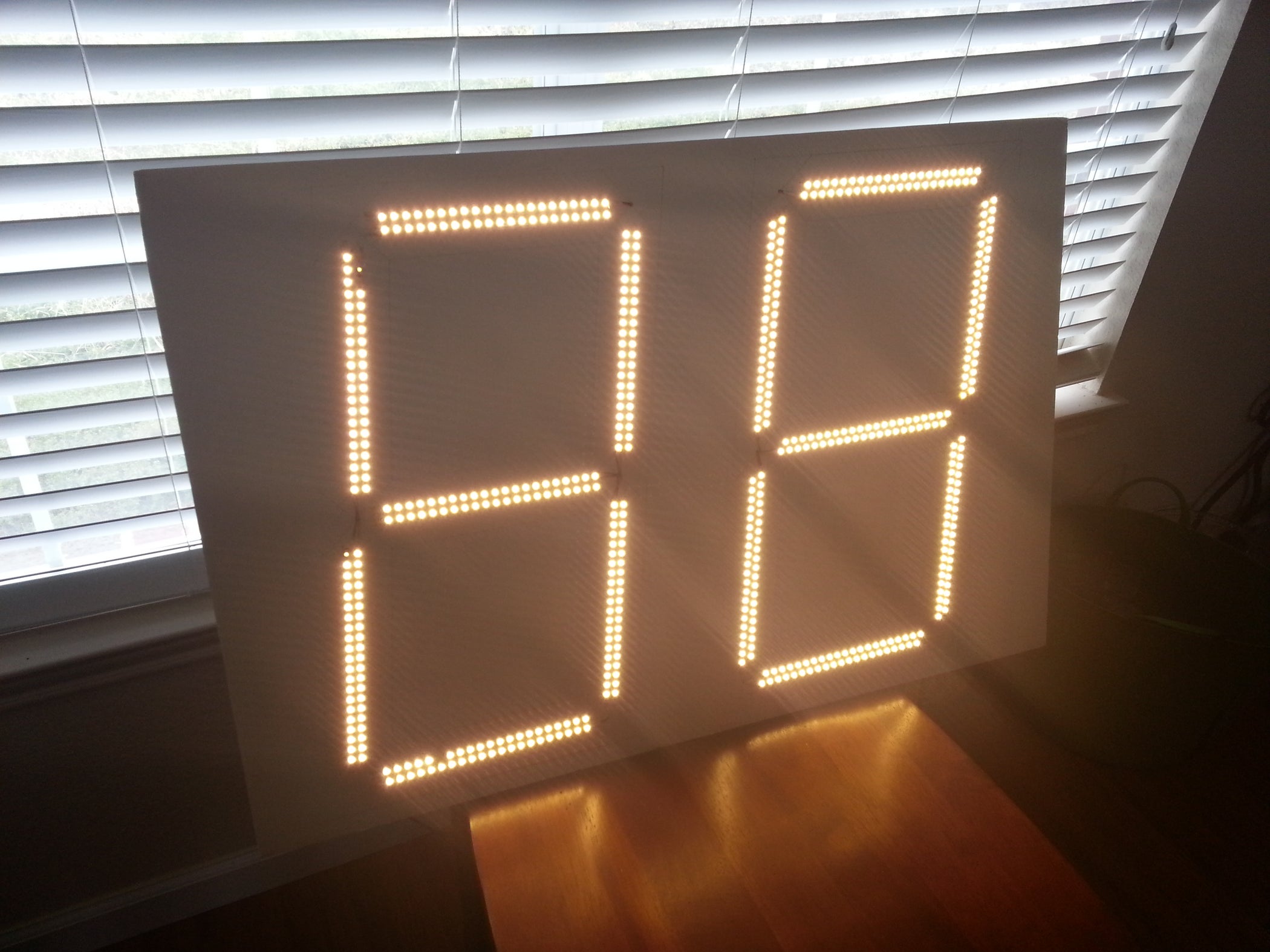Giant Two-Digit Countdown Clock : 7 Steps (with Pictures) - Instructables