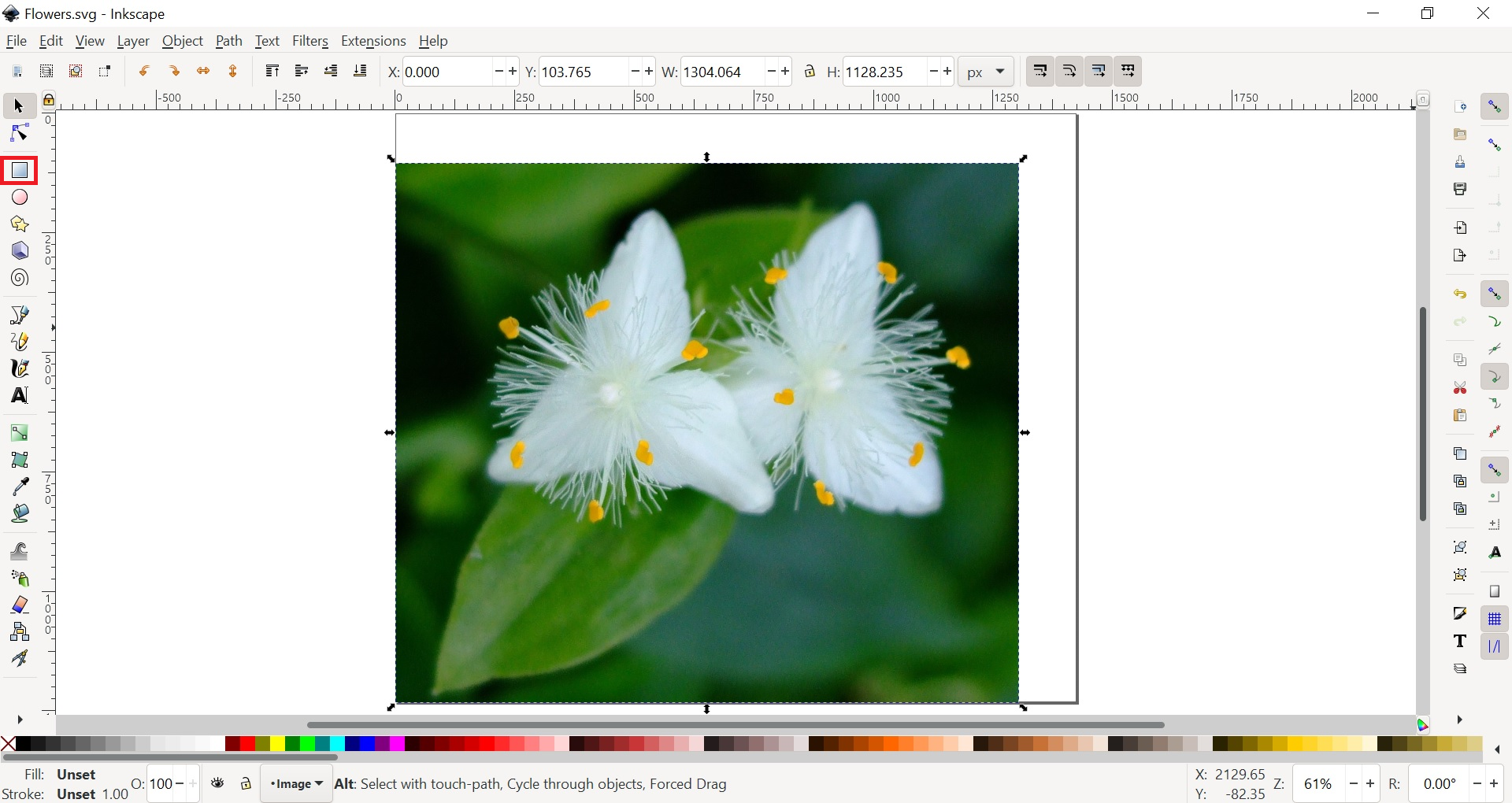 Inkscape: Adding a Frame Around a Picture ( ~ 12 Skills ) : 6 Steps ...