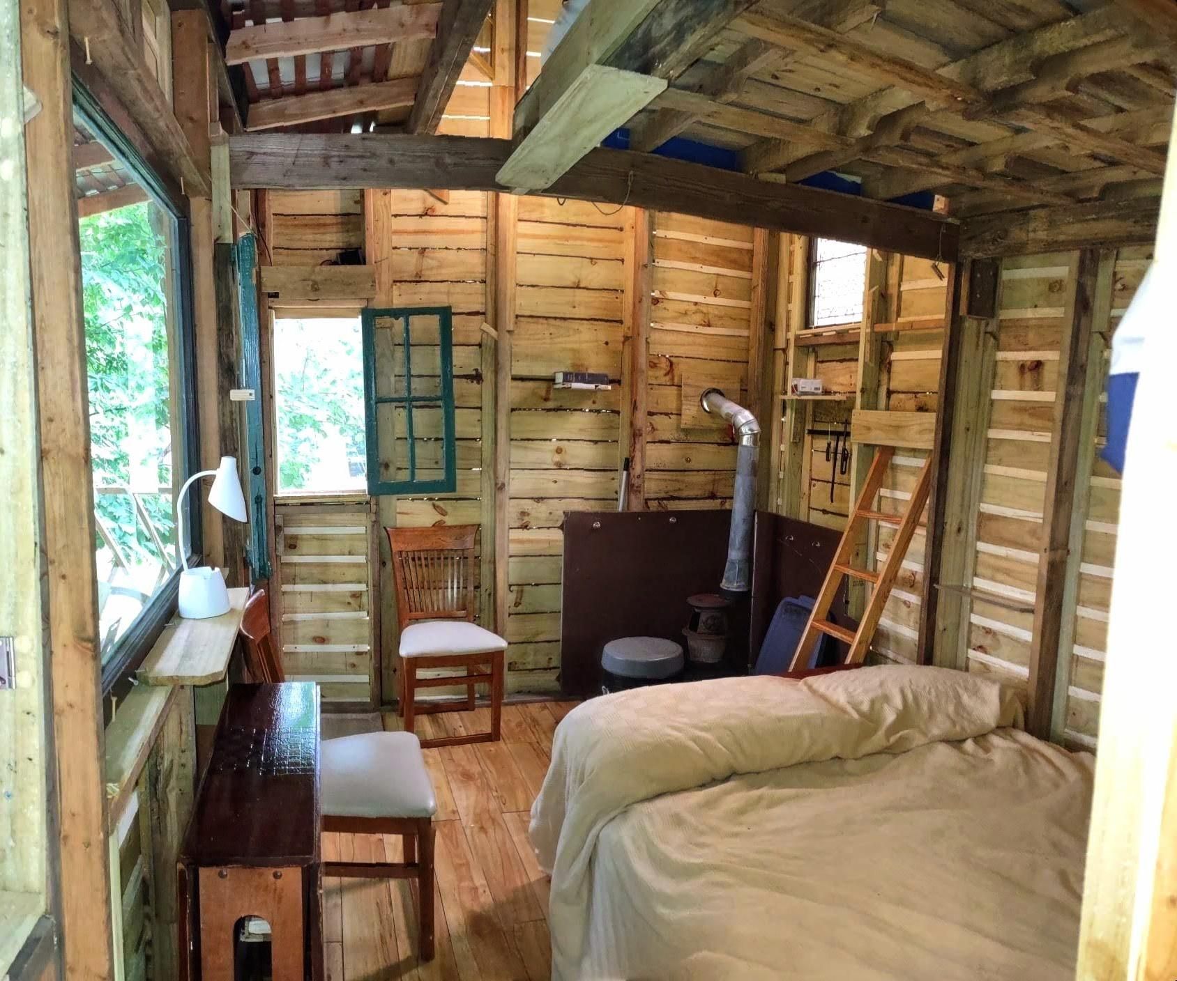 Pallet Man-shed, One-man Build, Spring-time Lets Get This Live-able ...