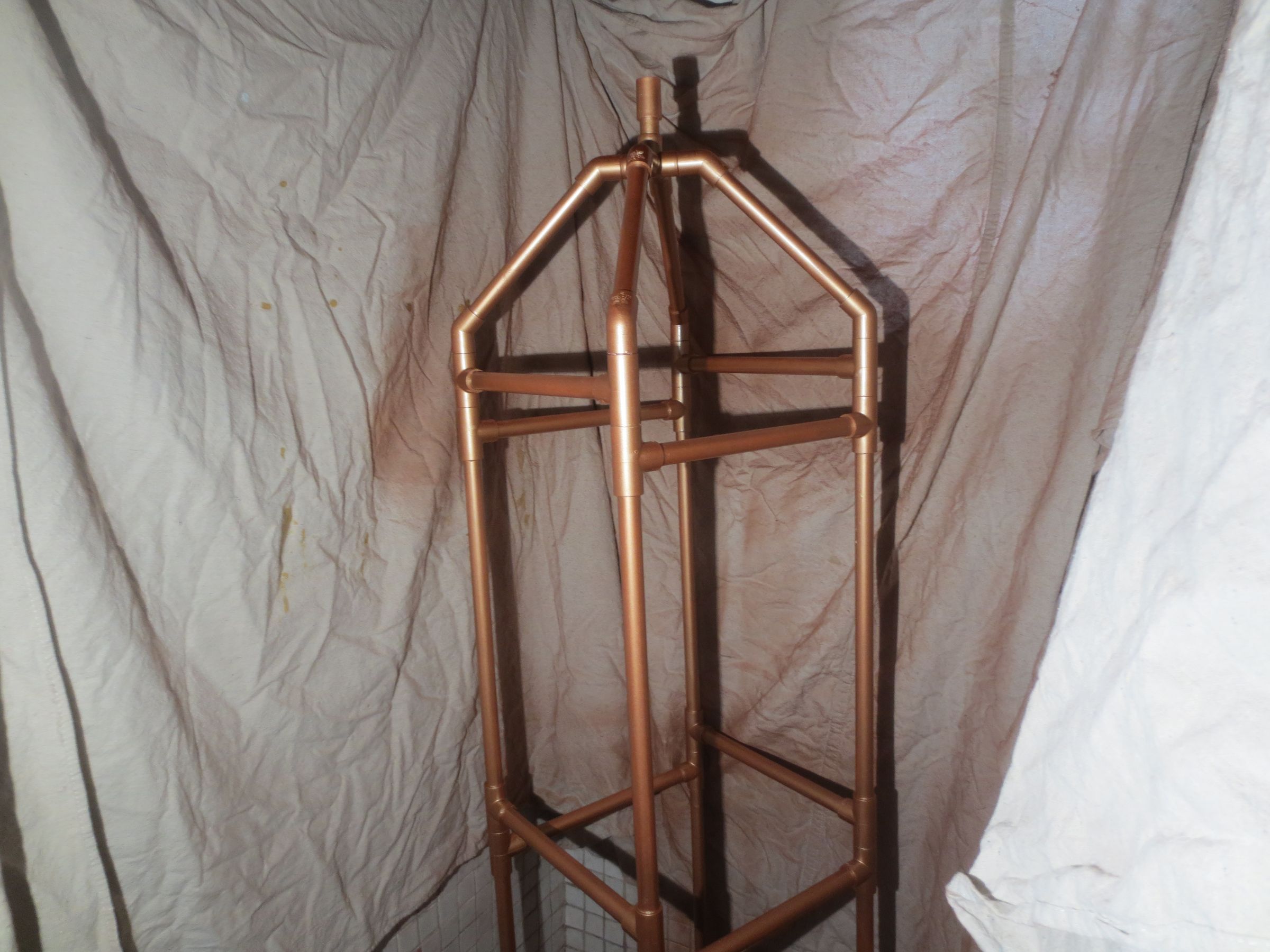 PVC Rose Arbor With a Copper Color : 9 Steps (with Pictures ...