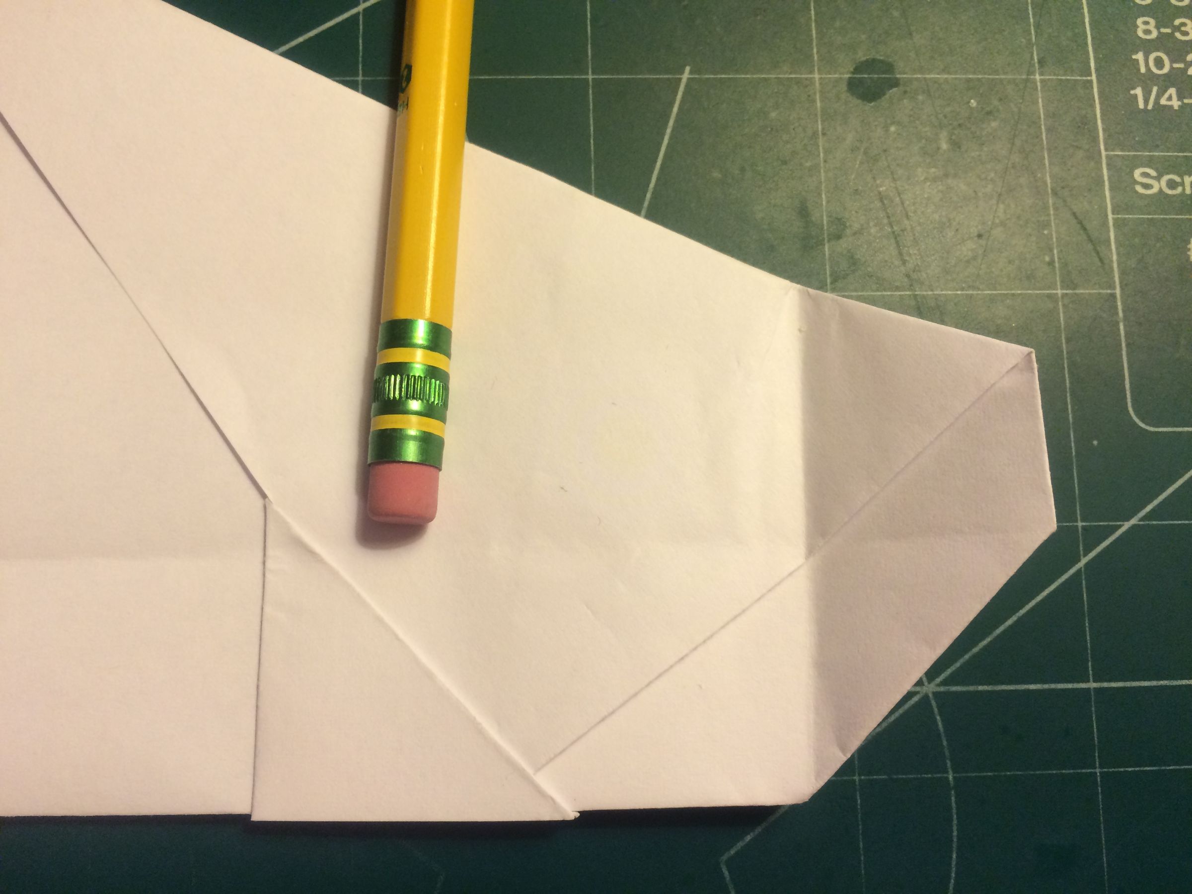 How to Make the Strike Eagle Paper Airplane : 4 Steps - Instructables