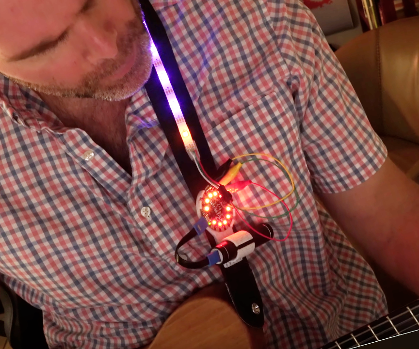 Light-Up Guitar Strap : 5 Steps (with Pictures) - Instructables