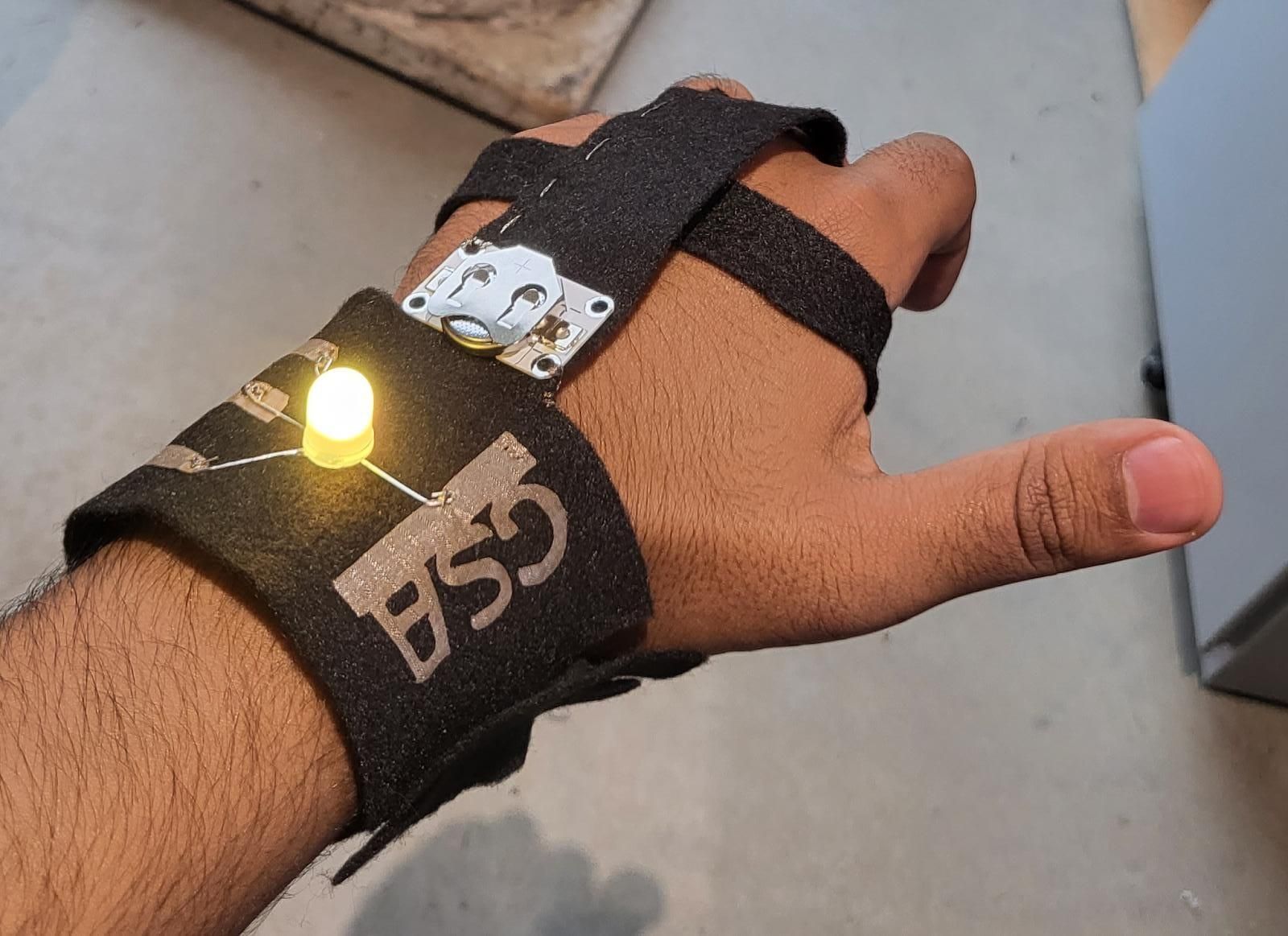 Participation Enhancement Glove- DIY Soft Circuit : 7 Steps - Instructables
