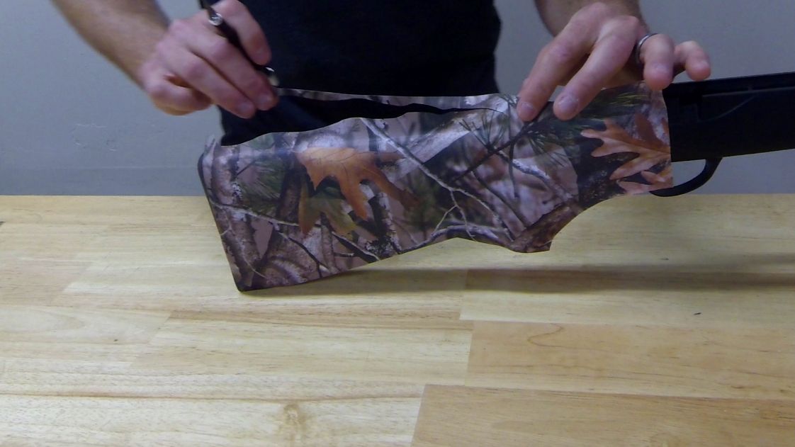 Camouflage Your Rifle With a GunSkins Vinyl Wrap : 7 Steps - Instructables