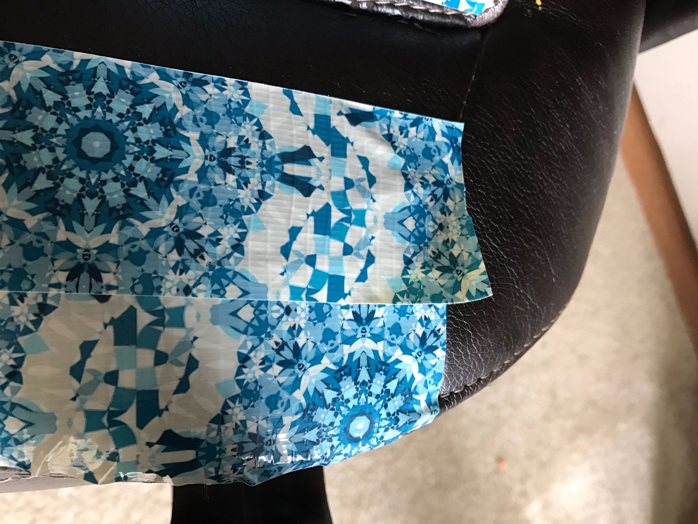 Reupholster Using Duck Tape! : 5 Steps (with Pictures) - Instructables
