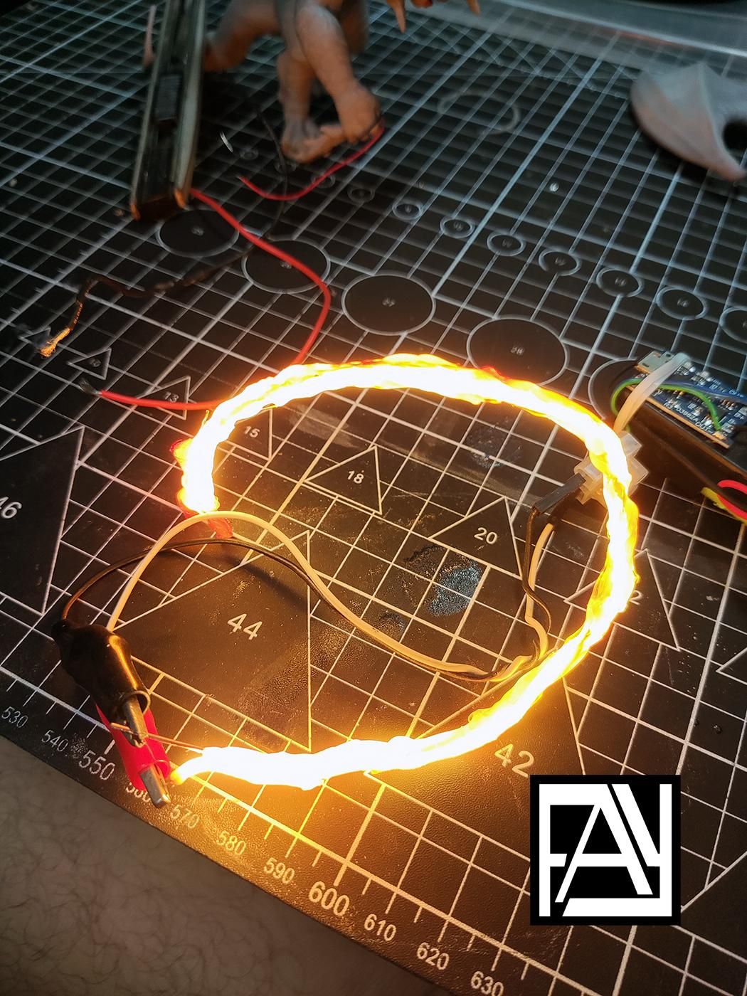 Balrog Glowing Flames : 9 Steps (with Pictures) - Instructables