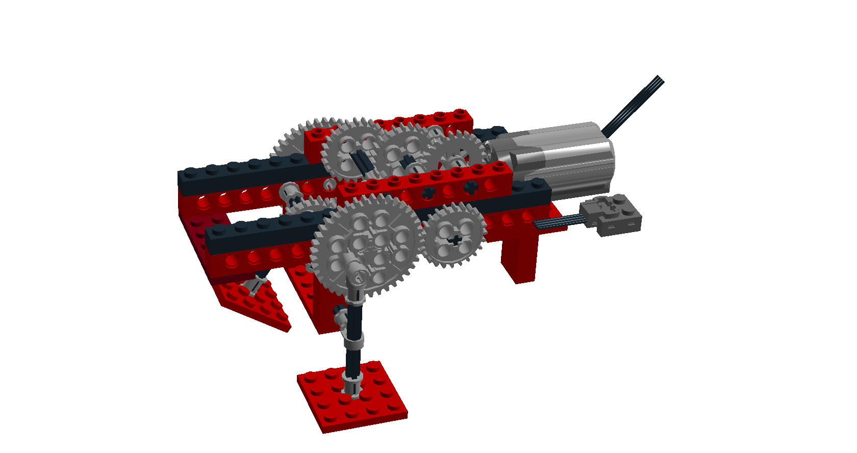 Simple Lego Two-legged Walker : 6 Steps - Instructables