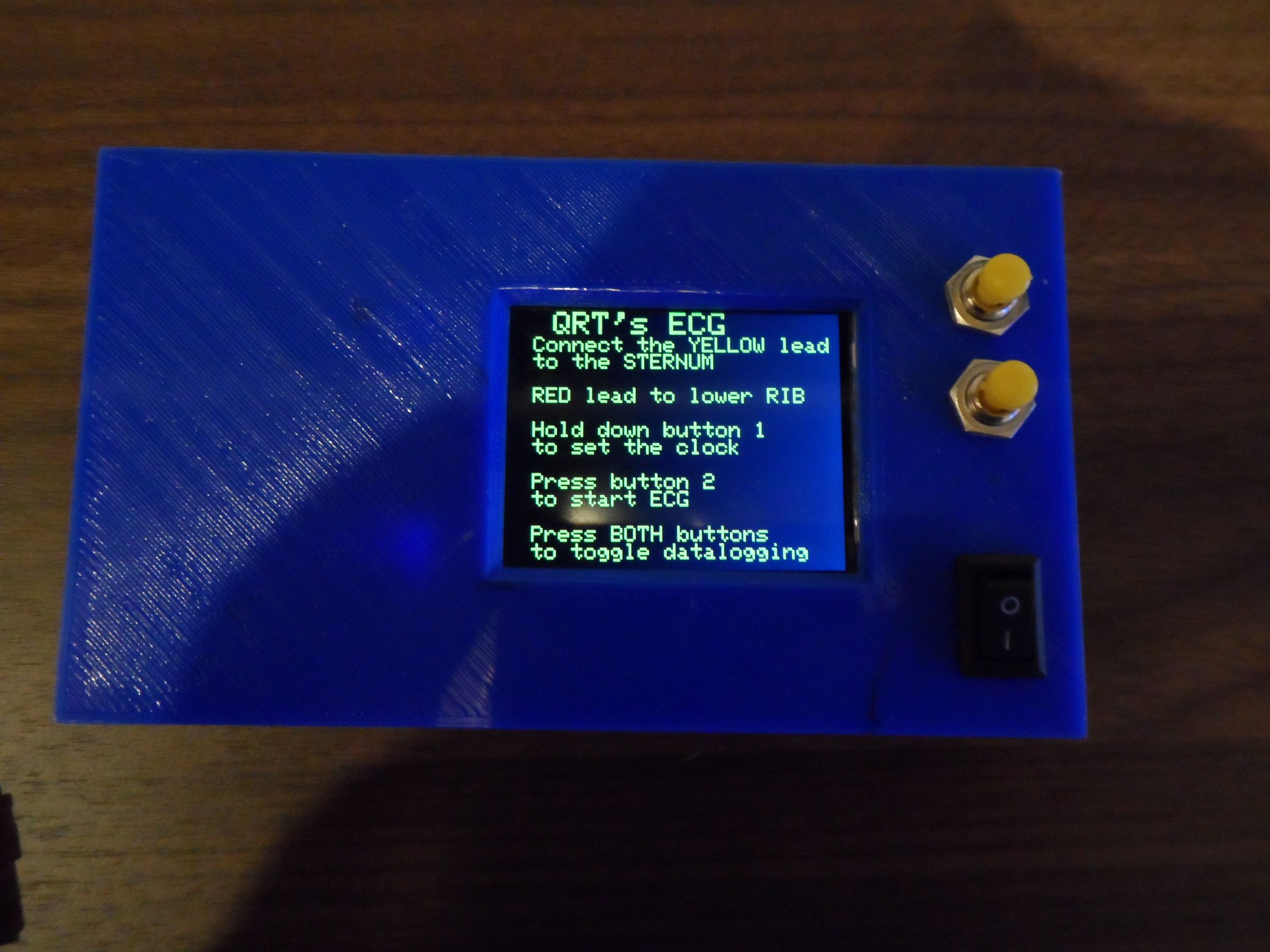 DIY ECG EKG Portable Heart Monitor : 8 Steps (with Pictures ...