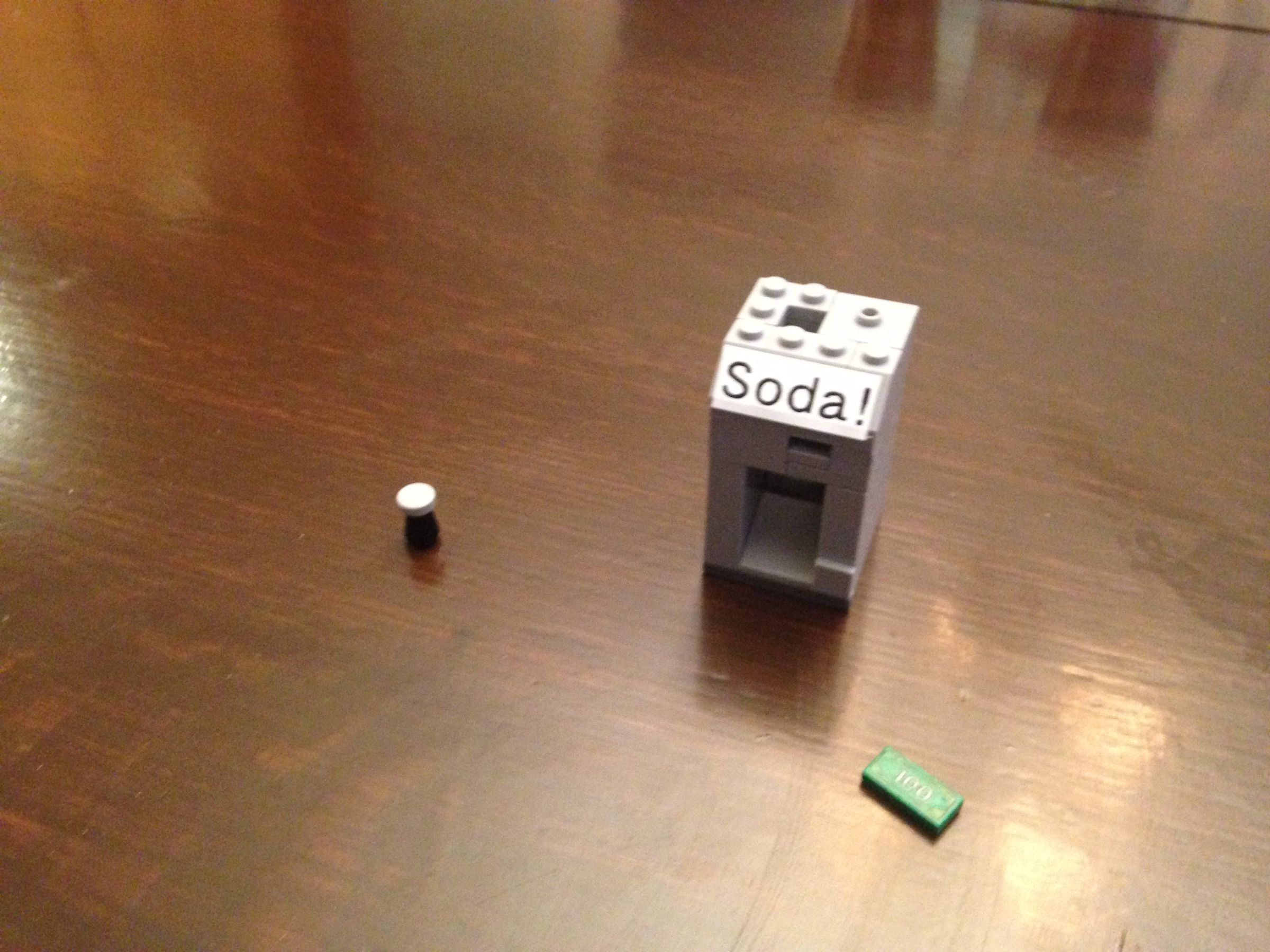 Lego Working Soda Machine! : 6 Steps - Instructables