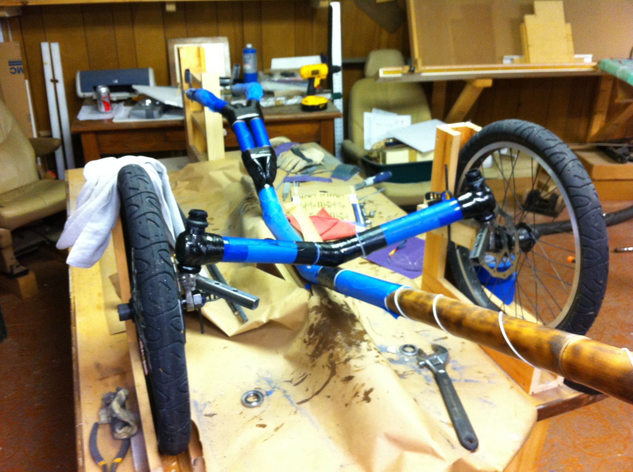 Building a Recumbent Bamboo Trike Frame : 23 Steps (with Pictures ...