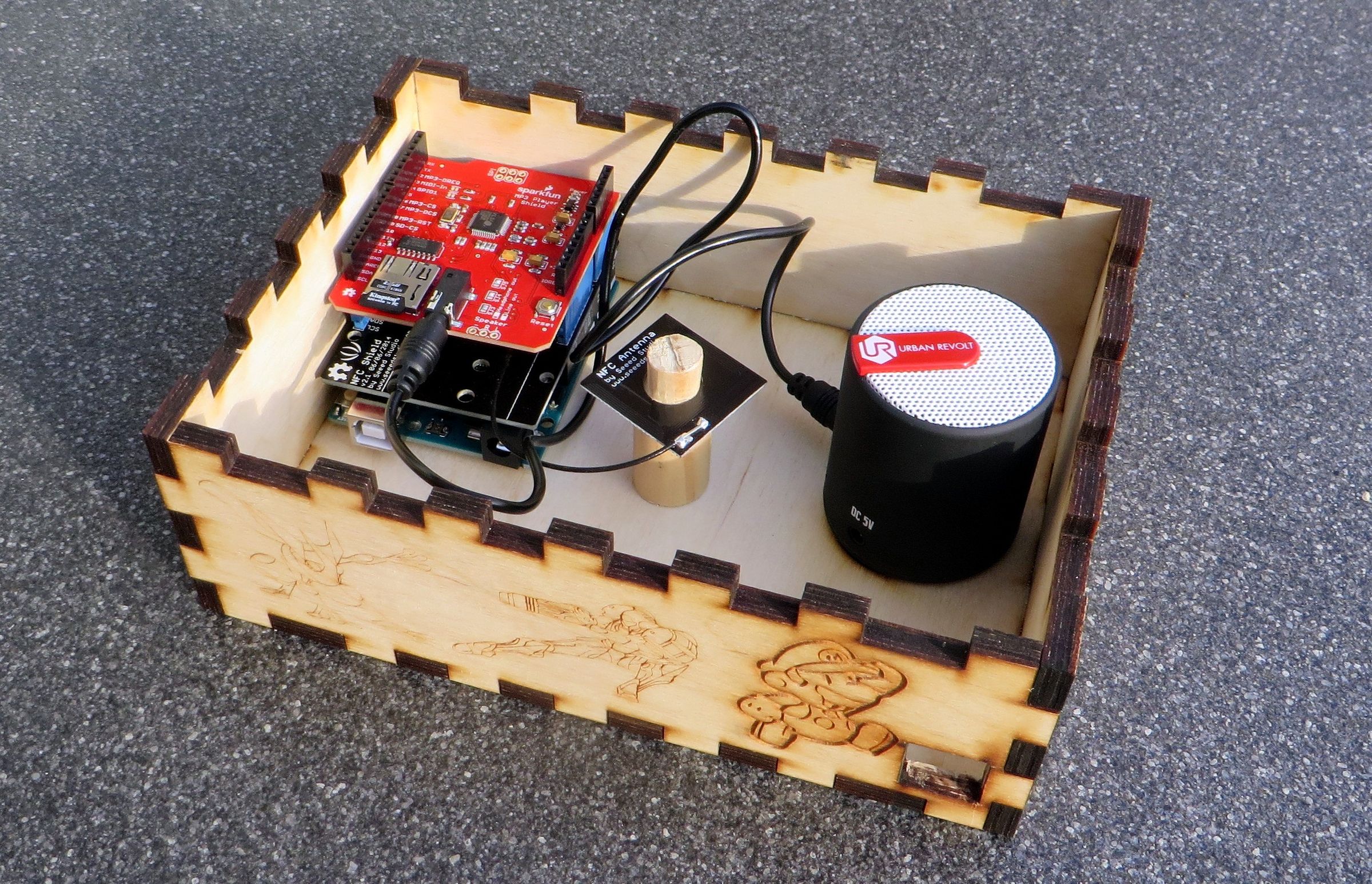 Interactive Arduino Amiibo Stand. : 6 Steps (with Pictures) - Instructables