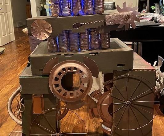 Steampunk Structure/Machine : 13 Steps - Instructables