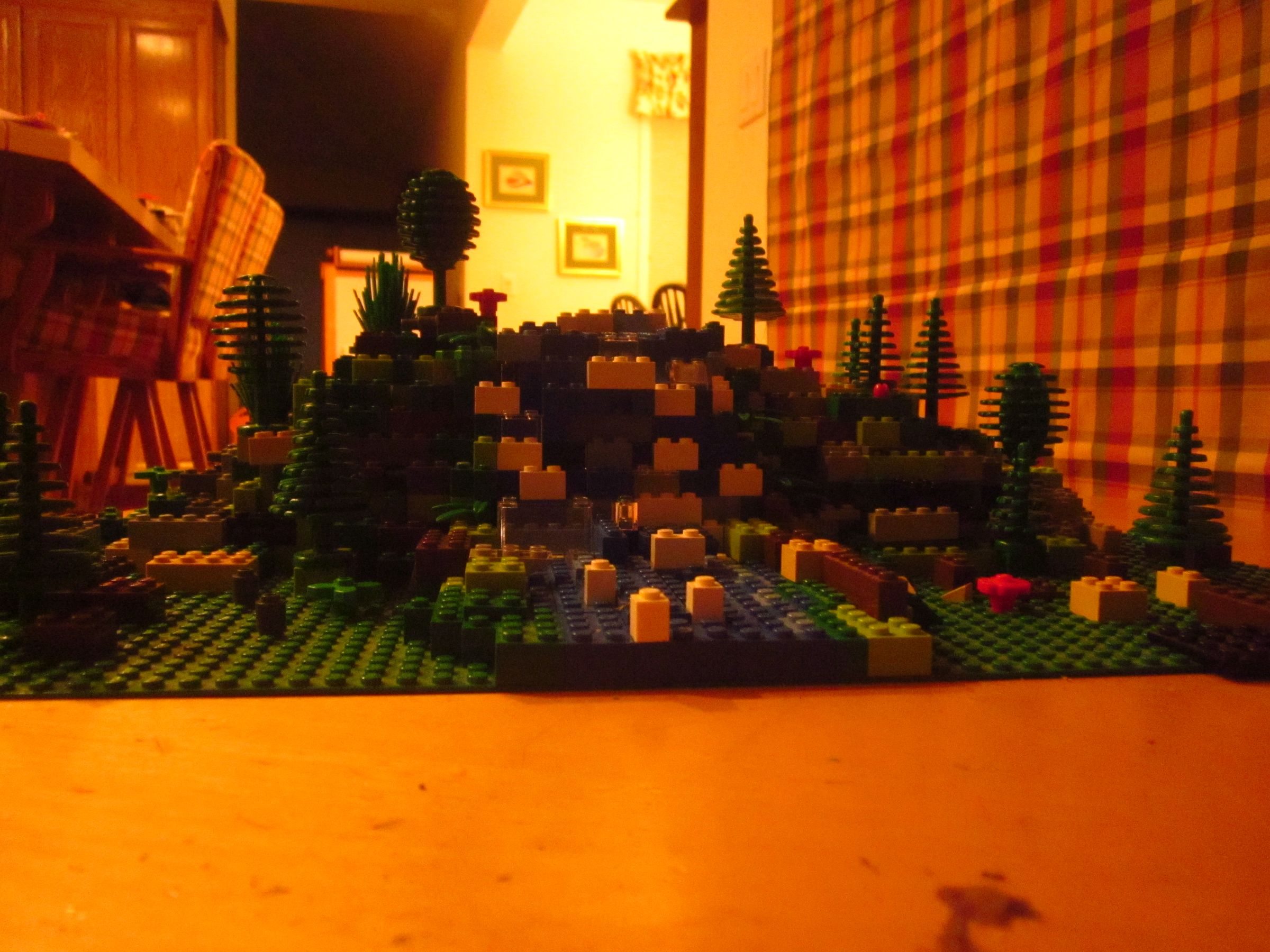 Lego Mountain and Waterfall - Instructables