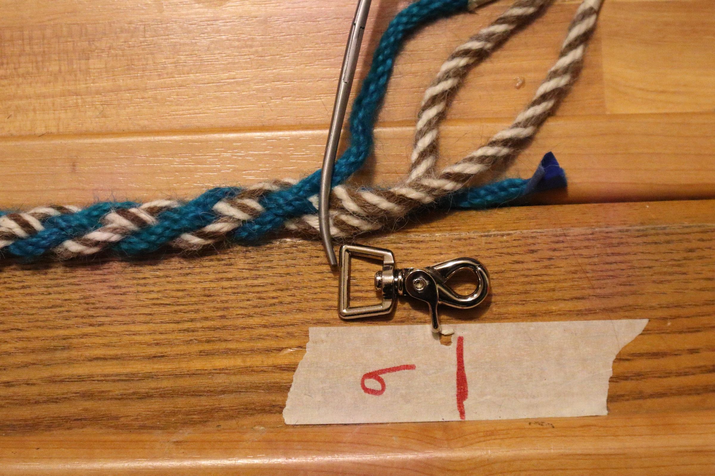 Four Strand Flat Braid Mohair Reins : 9 Steps (with Pictures ...