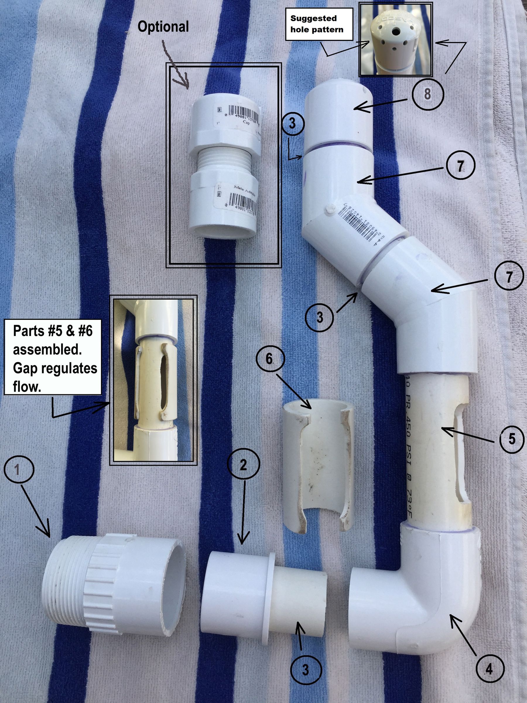 Simple Pool Fountain Sprayer - Instructables