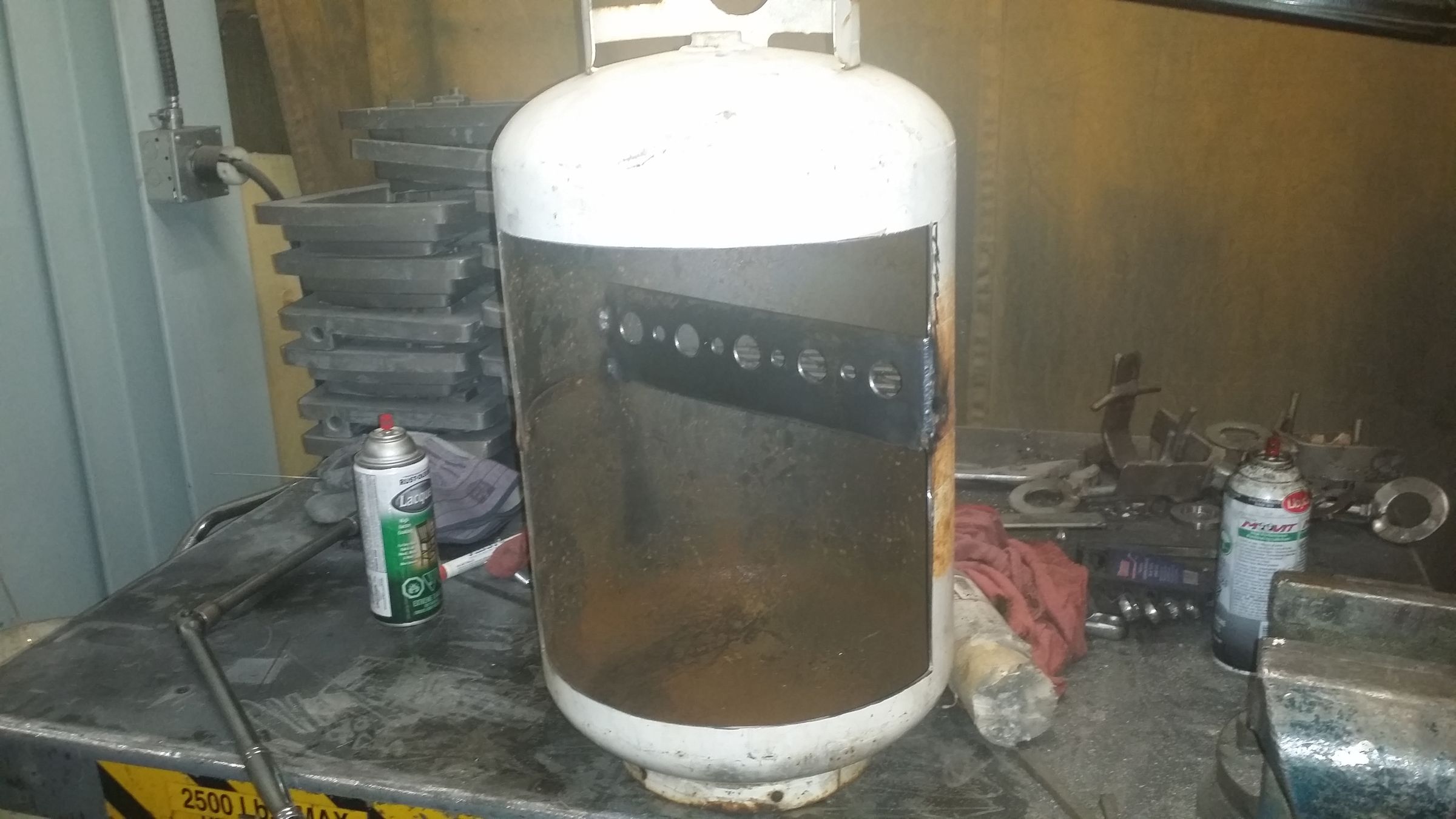 Propane Tank Tool Box : 10 Steps - Instructables