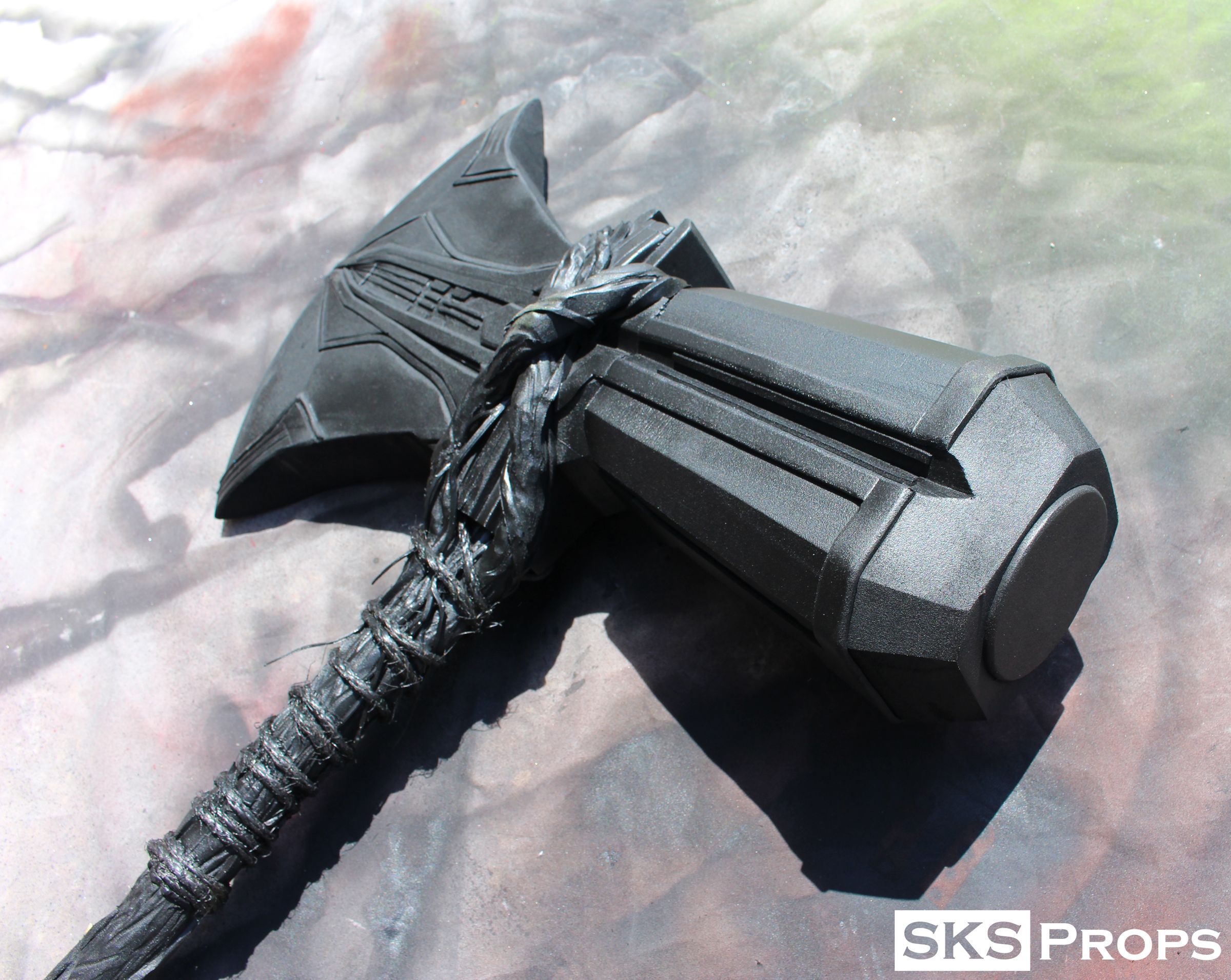 Thor's Stormbreaker Foam Cosplay Weapon - SKS Props : 11 Steps (with ...