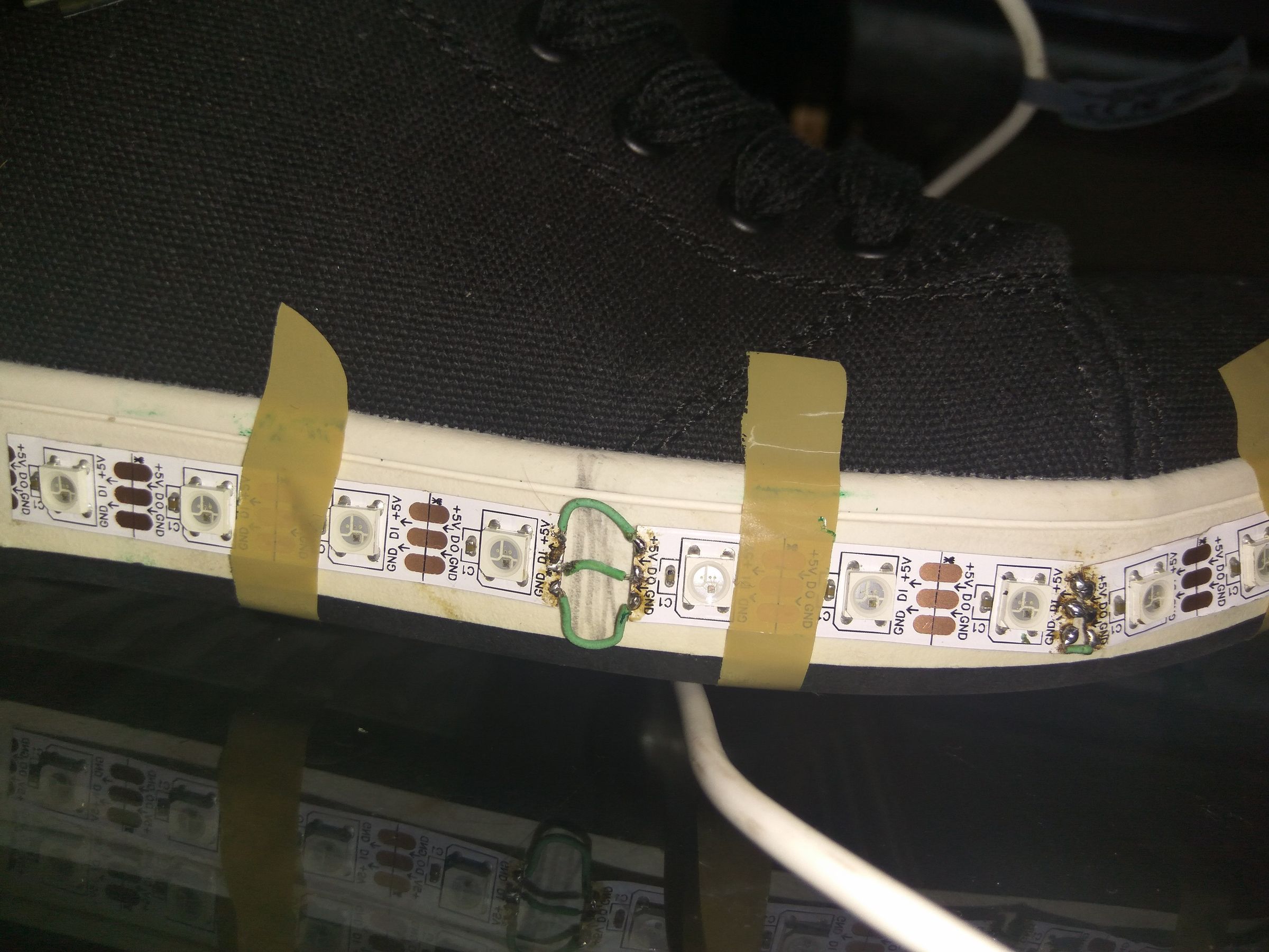 FireBlinks Programmable RGB LED Shoes : 6 Steps - Instructables