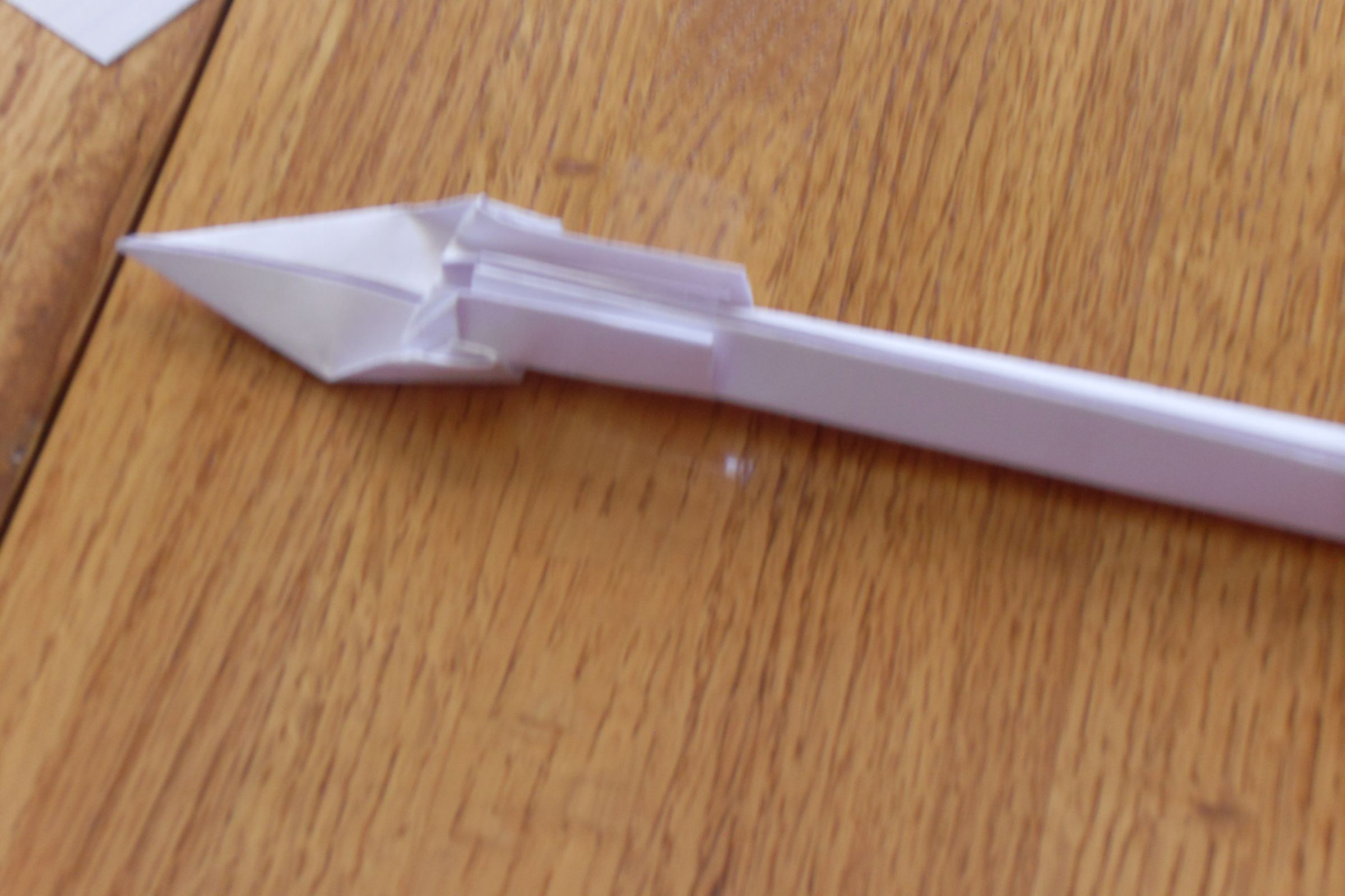 Origami Paper Spear : 4 Steps - Instructables